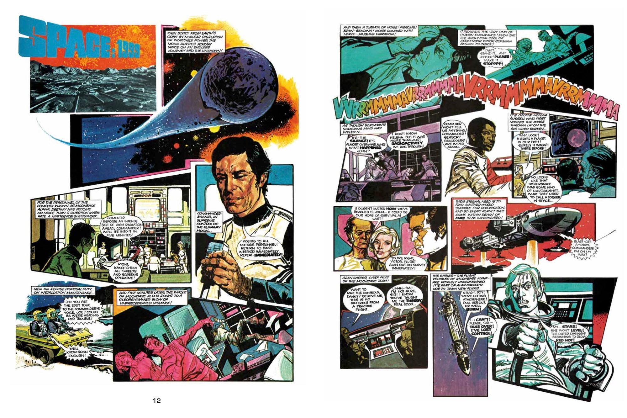 Pre-orders open for Anderson Entertainment’s “Space: 1999 Comic ...