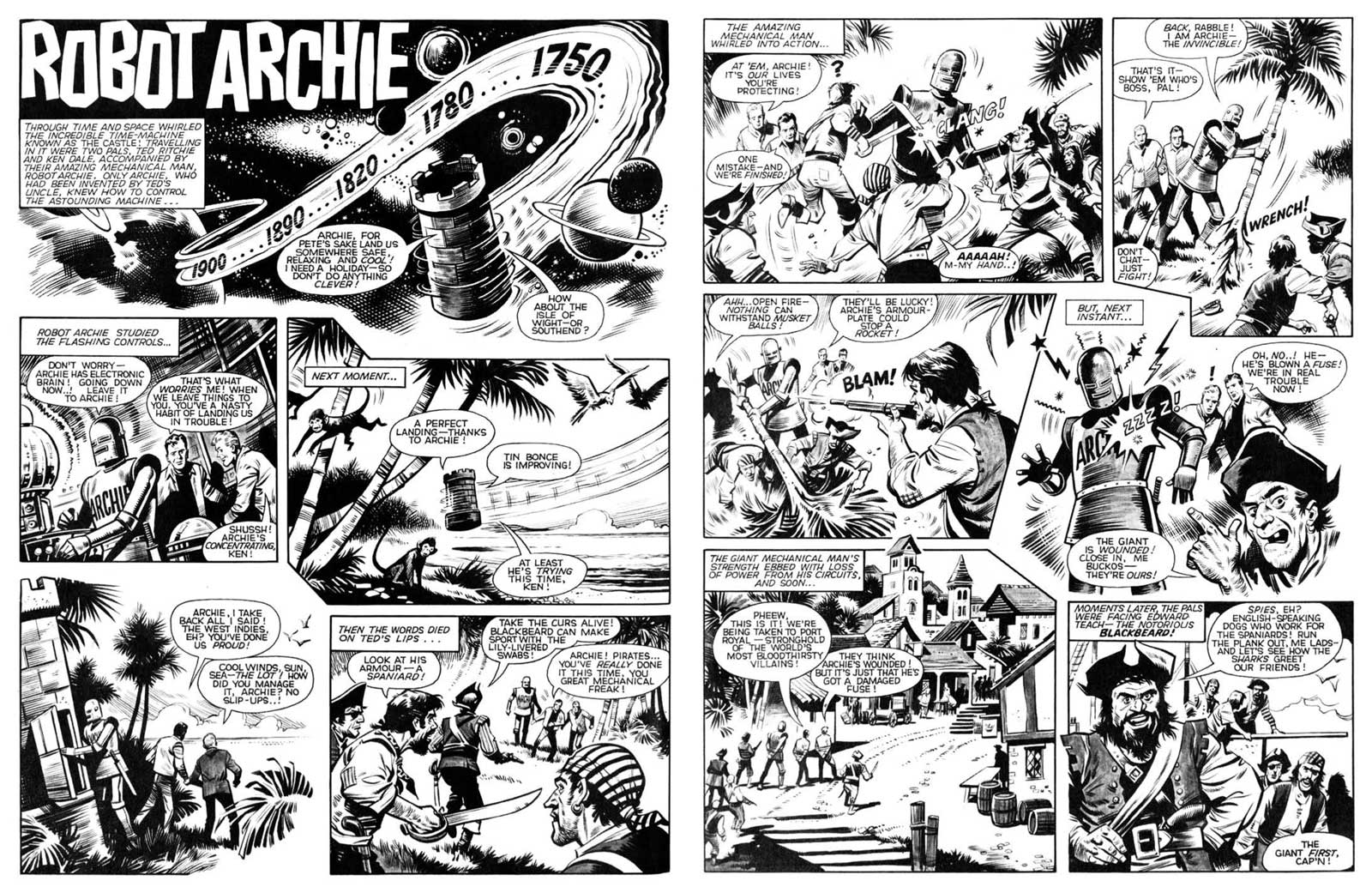 Sneak Peek: Rebellion’s first Treasury of British Comics Annual arrives ...