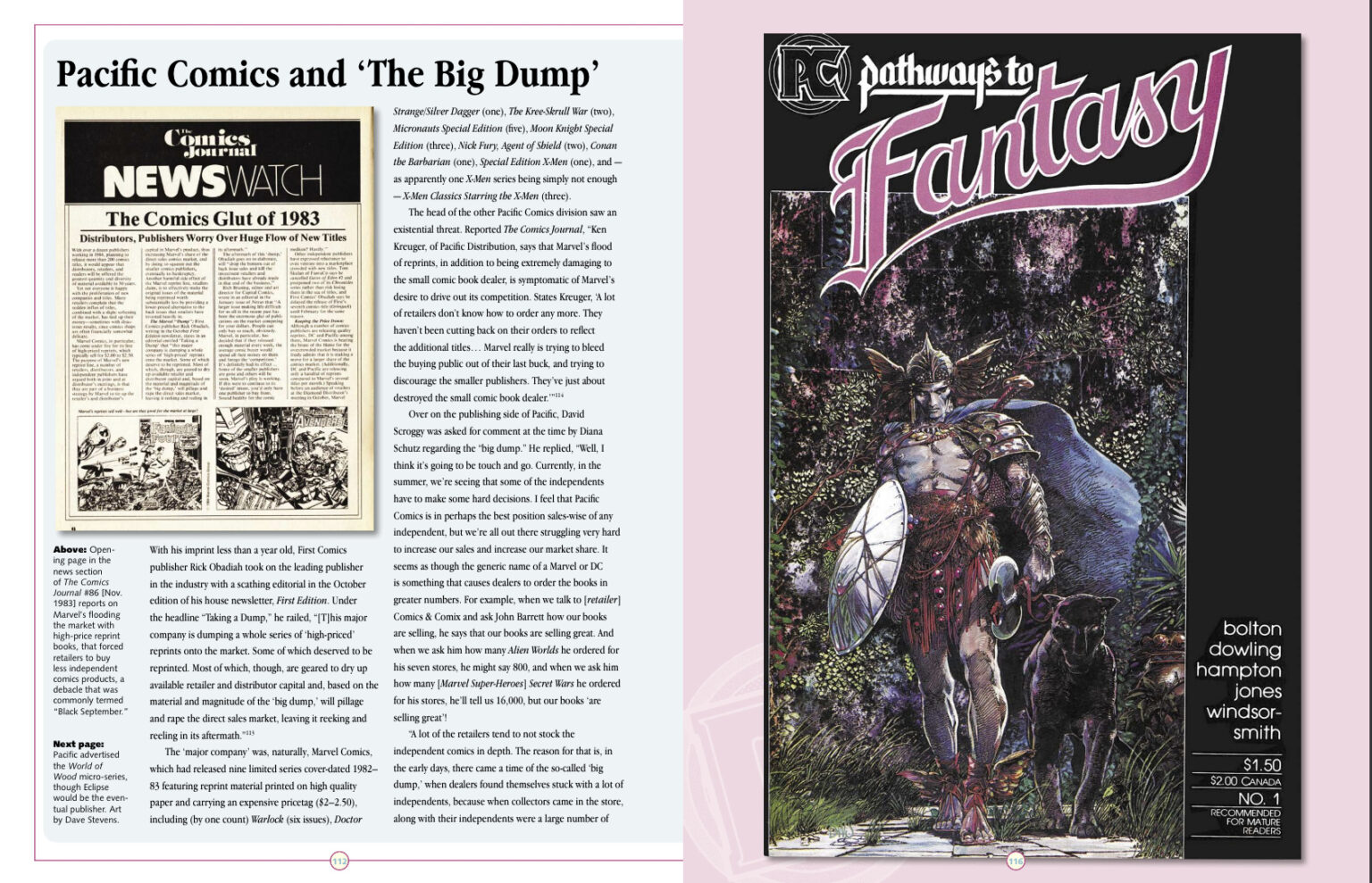 New “The Pacific Comics Companion” charts meteoric rise and fall of the ...