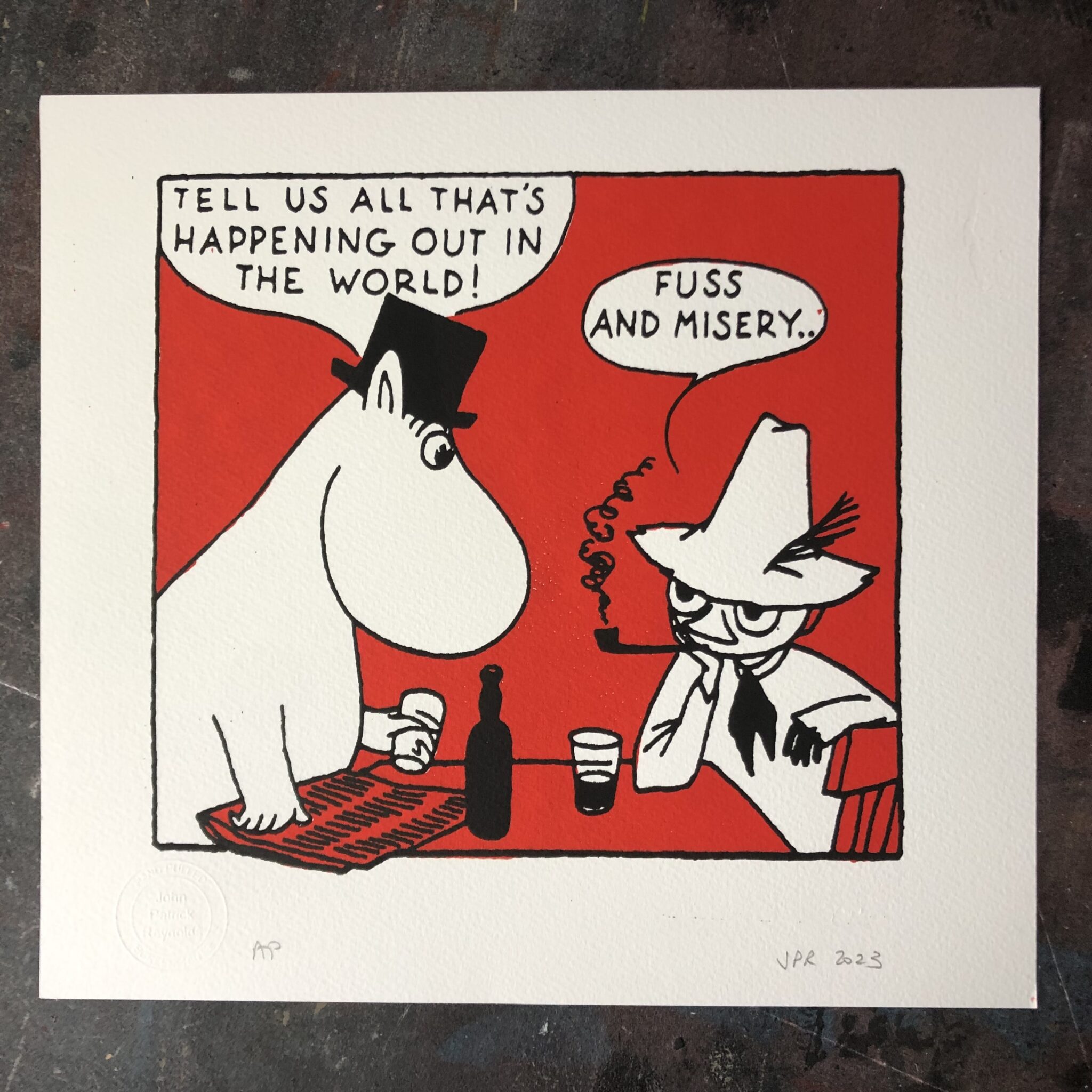 New official Morgyn the Mighty, Minnie the Minx screenprints released ...