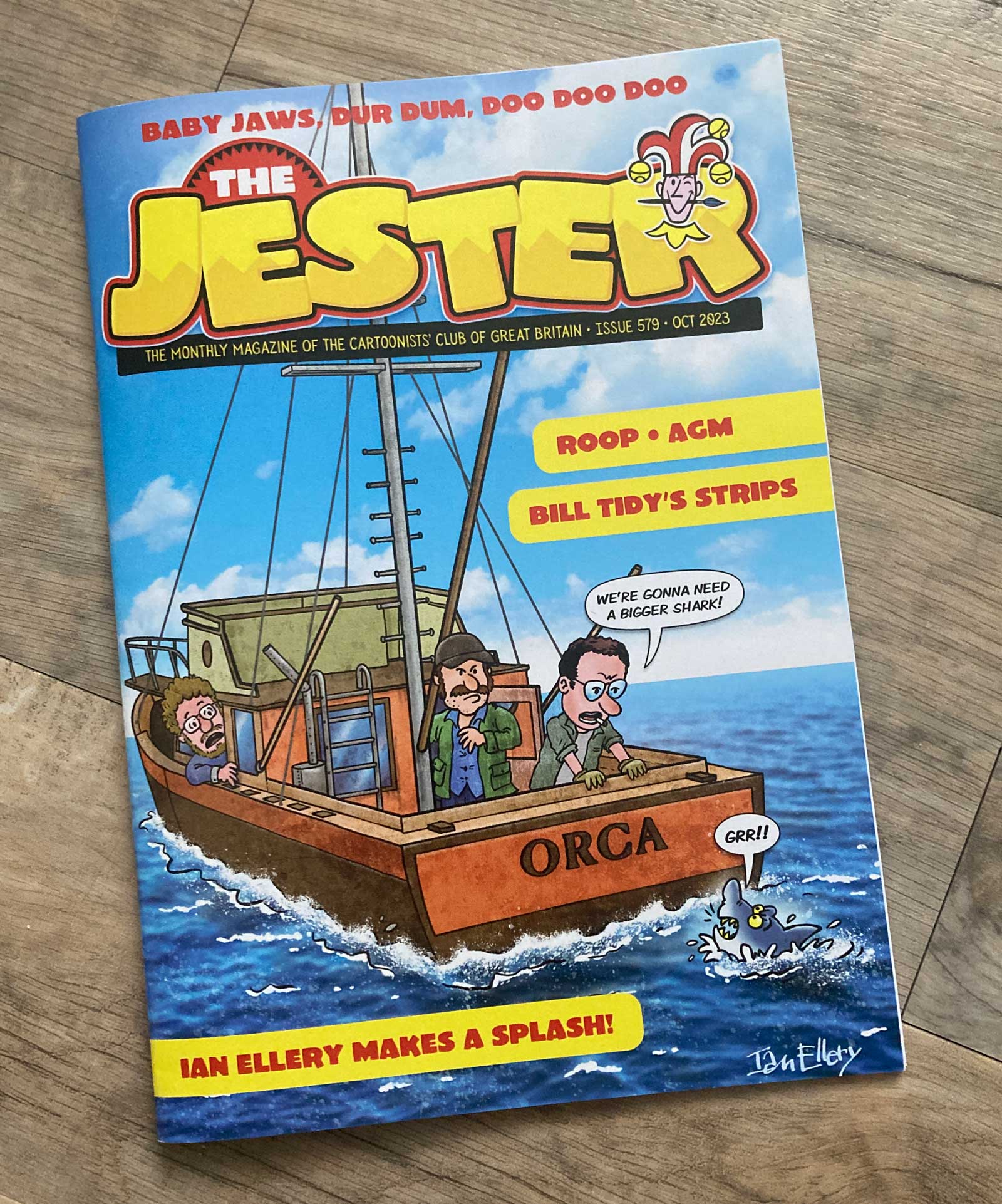 All At Sea! Cartoonist Ian Ellery in the spotlight in new issue of The ...
