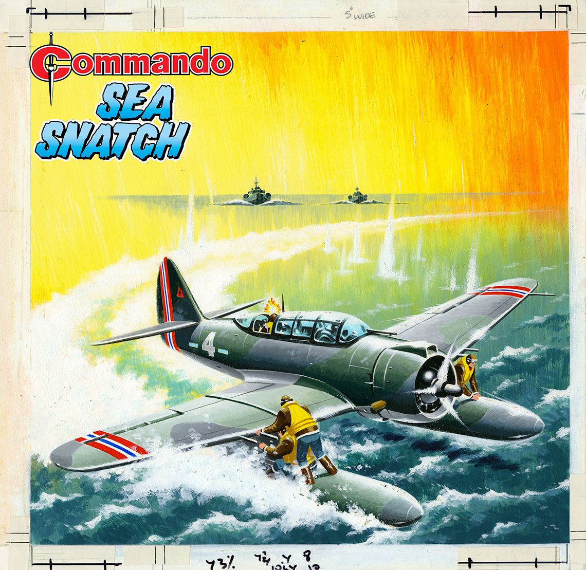 Cowardly Cadman returns to Commando, as an air ace! – downthetubes.net