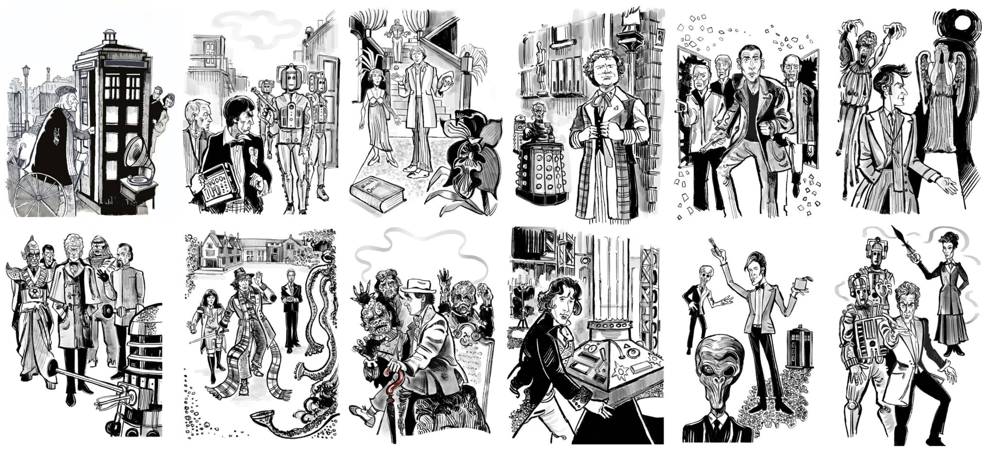 Celebrating Doctor Who at 60: Artist Chris Waples – downthetubes.net