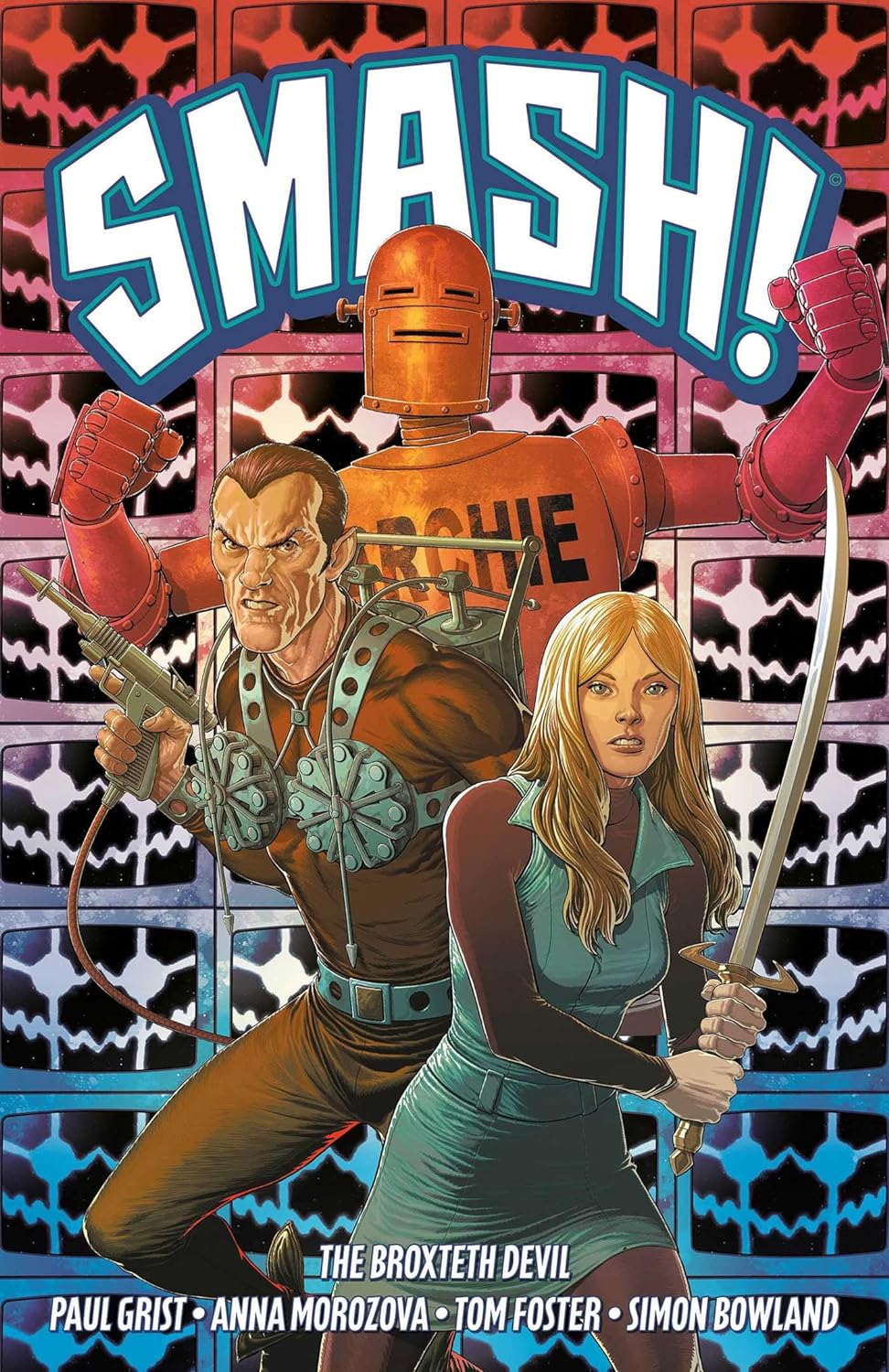 Rebellion reveals Charlie Adlard’s webshop exclusive cover for Smash! The Broxteth Devil ...