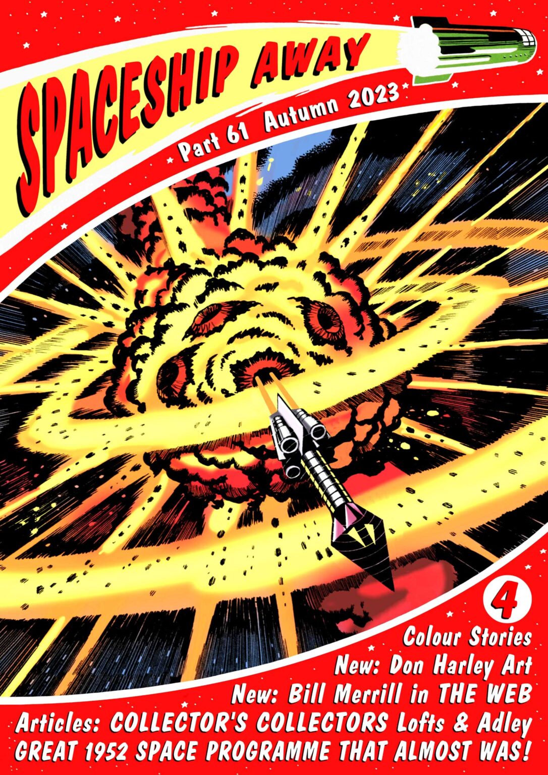 New Spaceship Away available now, featuring Dan Dare, Jeff Hawke and ...