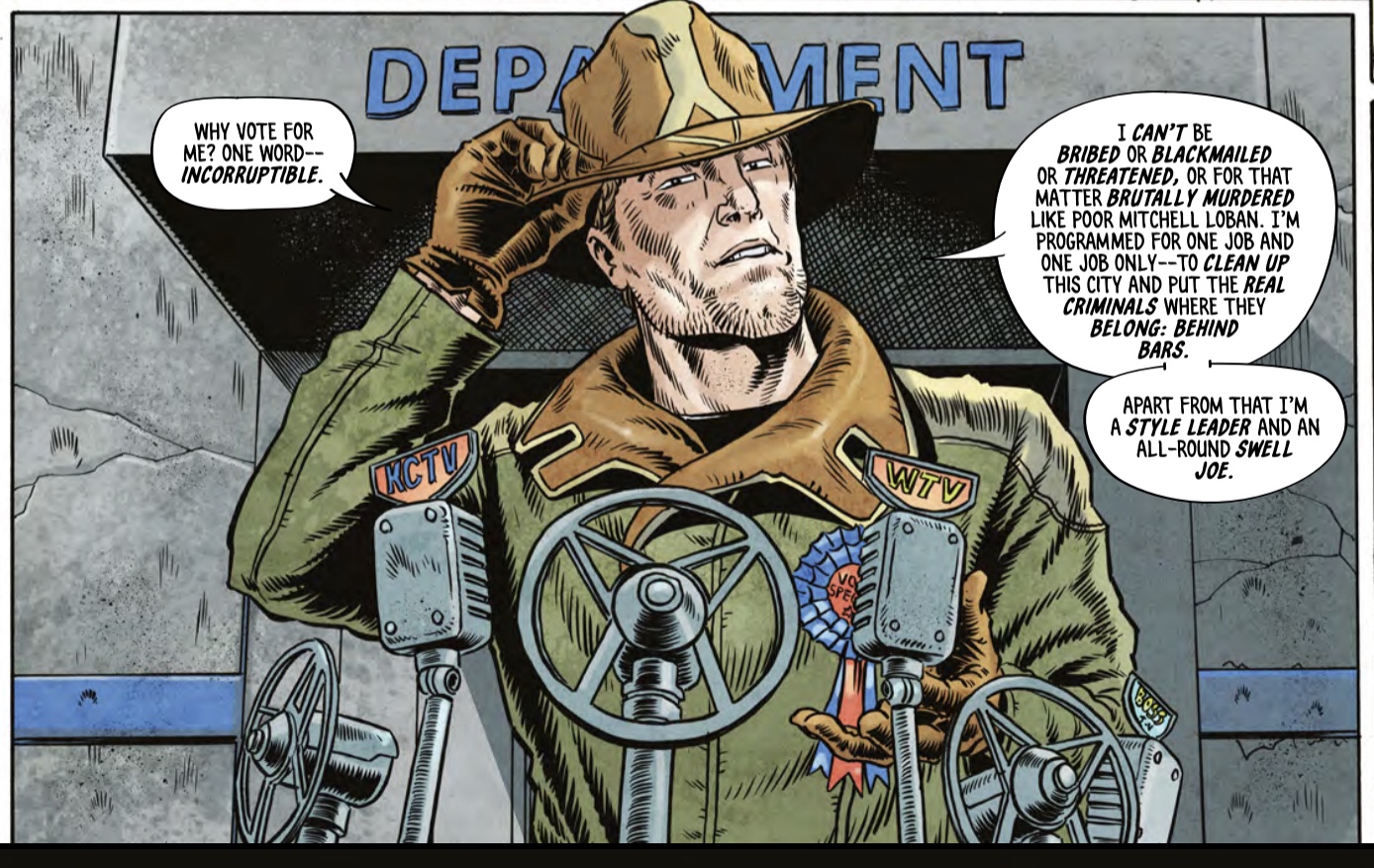 New Judge Megazine offers new Judge Dredd, Lawless and interviews with ...