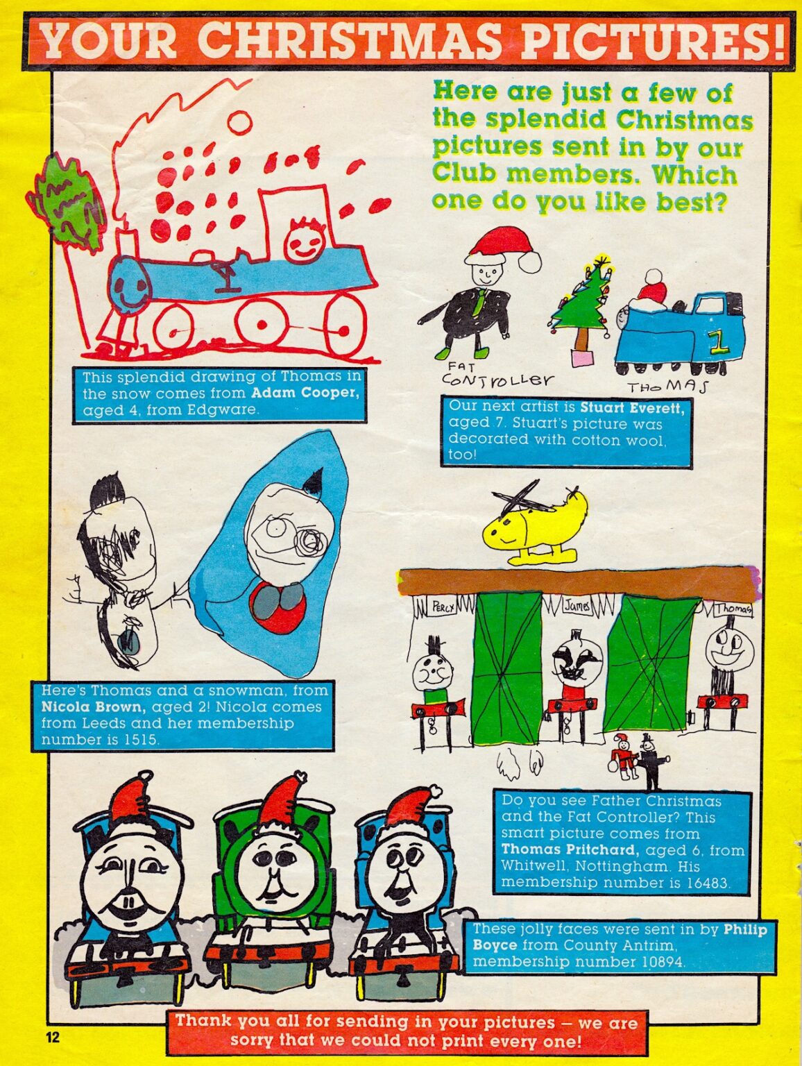 Christmas Comics Countdown: Number Three – Thomas the Tank Engine and ...