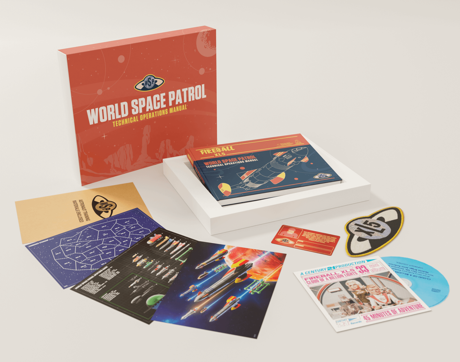 Right, let’s go! The first Fireball XL5 Technical Operations Manual is ...