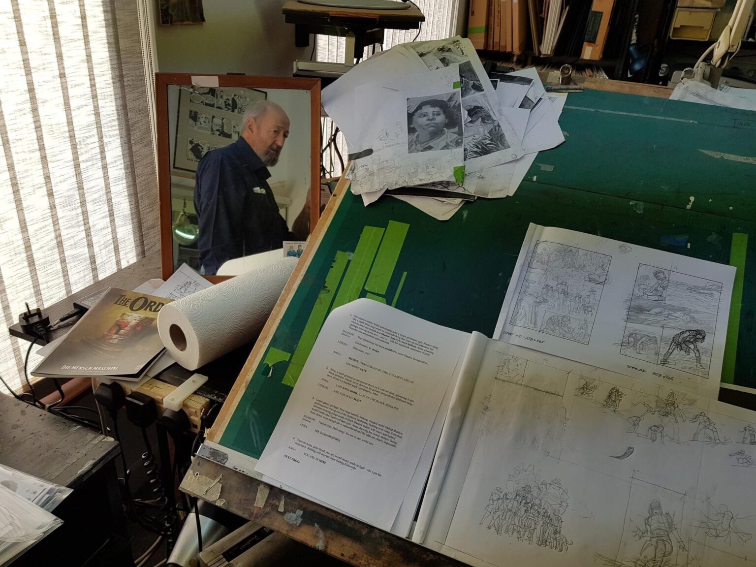 International comic community pays tribute to 2000AD and Look-In artist ...