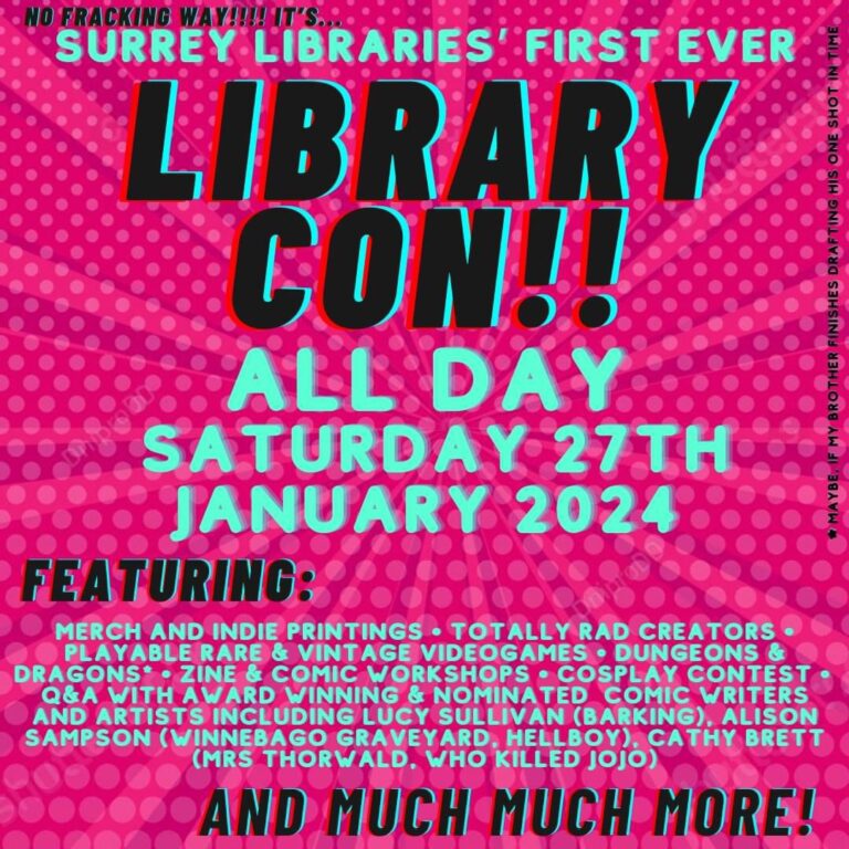 Leatherhead Library ramps up for its first ever Library Con ...
