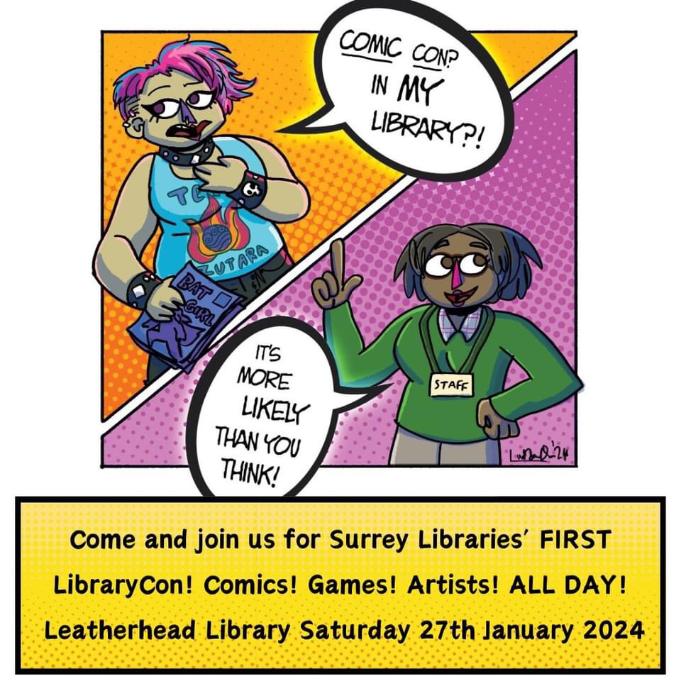 Leatherhead Library ramps up for its first ever Library Con ...