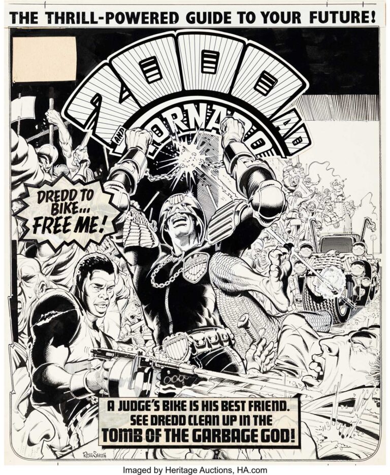 2000AD and Valiant art features in massive Heritage Auctions ...