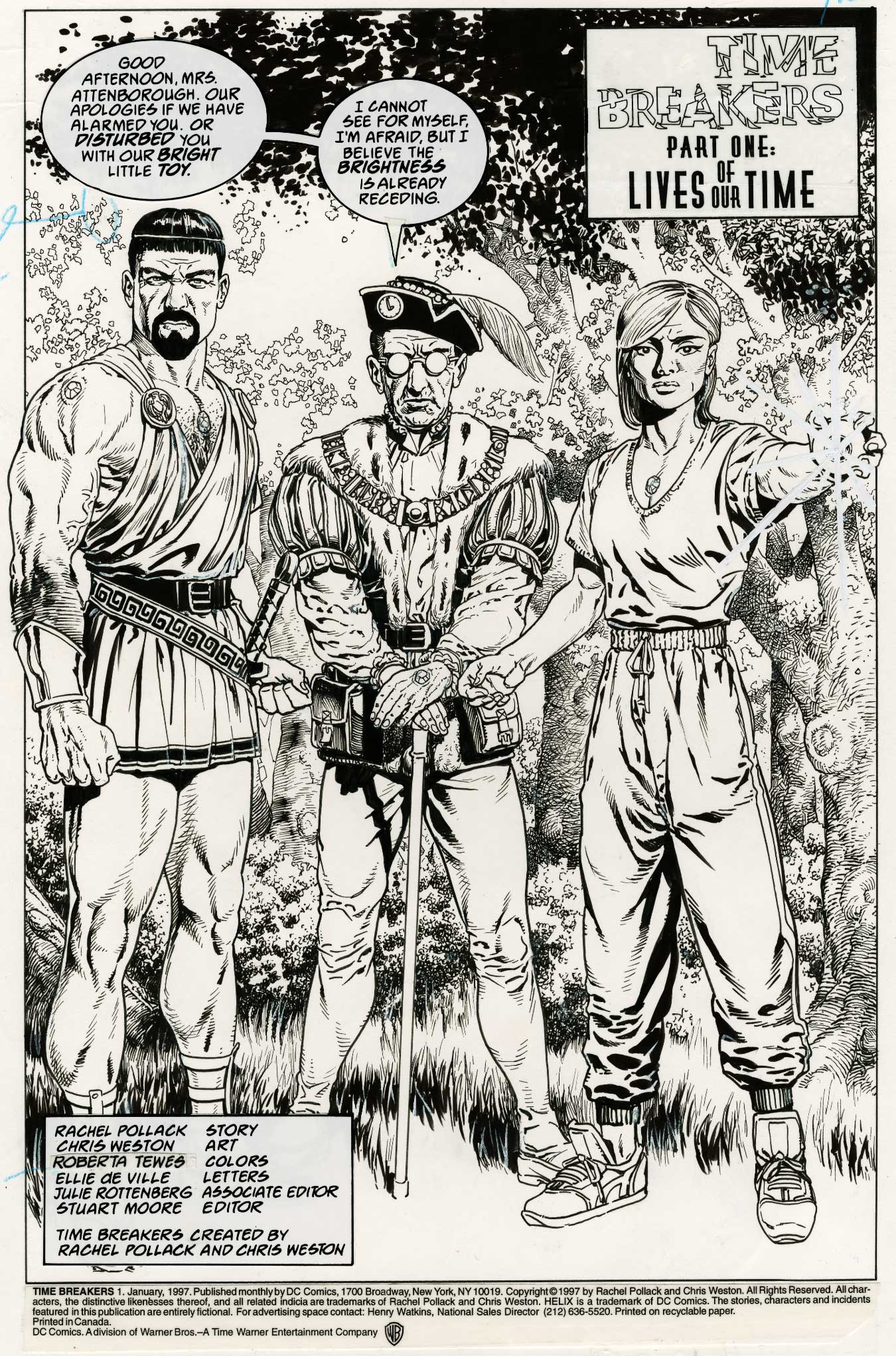 Exclusive: Creating Comics – Chris Weston talks “Time Breakers” and “Paranoid Gardens ...