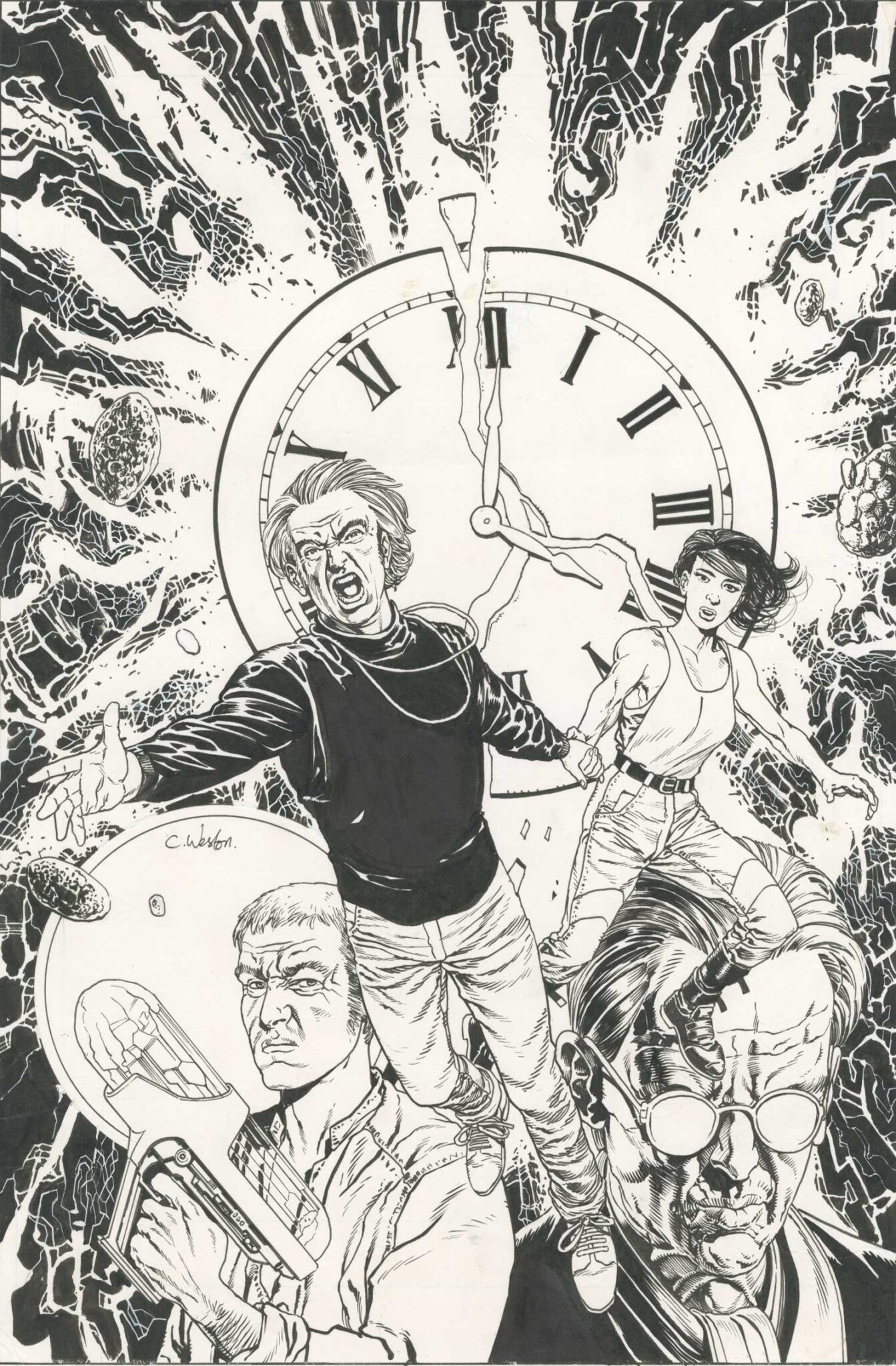 Exclusive: Creating Comics – Chris Weston talks “Time Breakers” and “Paranoid Gardens ...