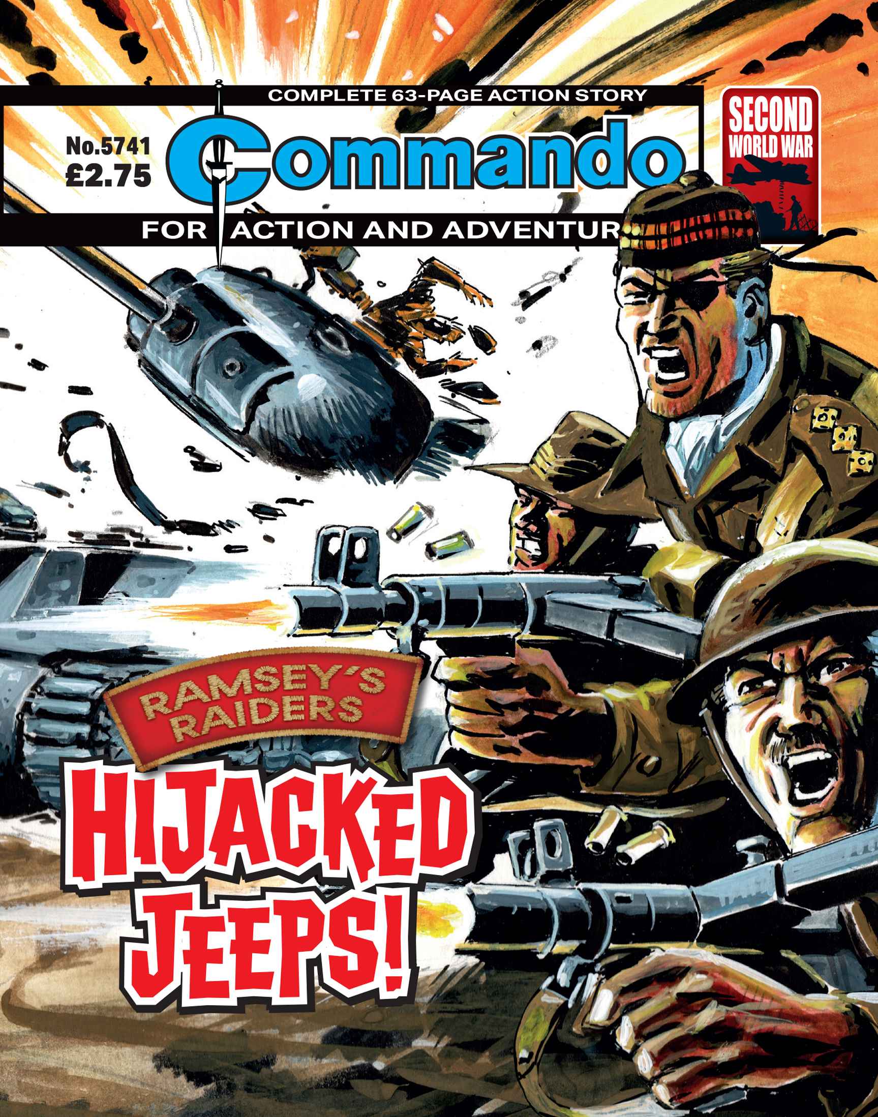 World War One action aplenty, and Ramsey’s Raiders, too! Commando ranks ...