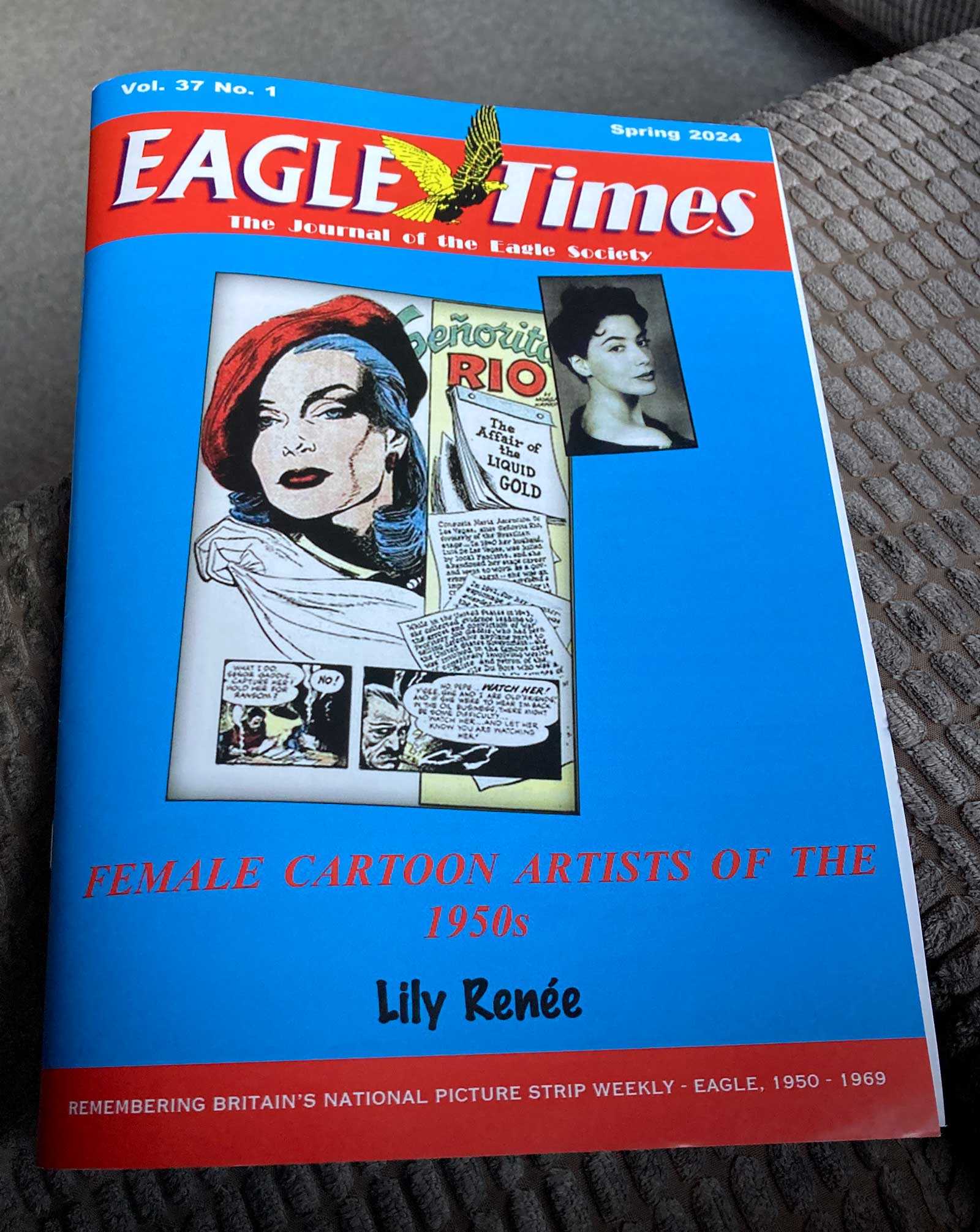 New Eagle Times spotlights pioneering female comic artist Lily Renée ...