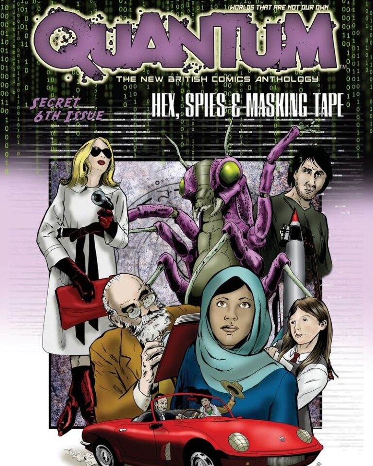 Quantum Leap! We go behind the scenes on Time Bomb Comics flagship anthology – downthetubes.net