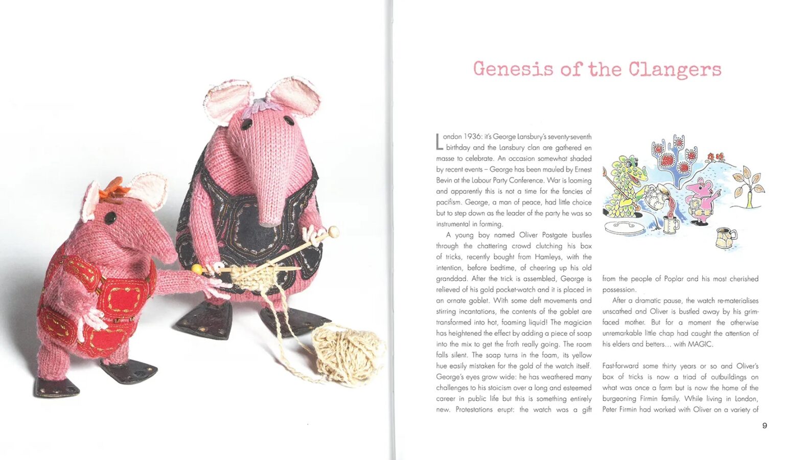WebFind: The Clangers Script Book deep discounted by Postscript Books ...