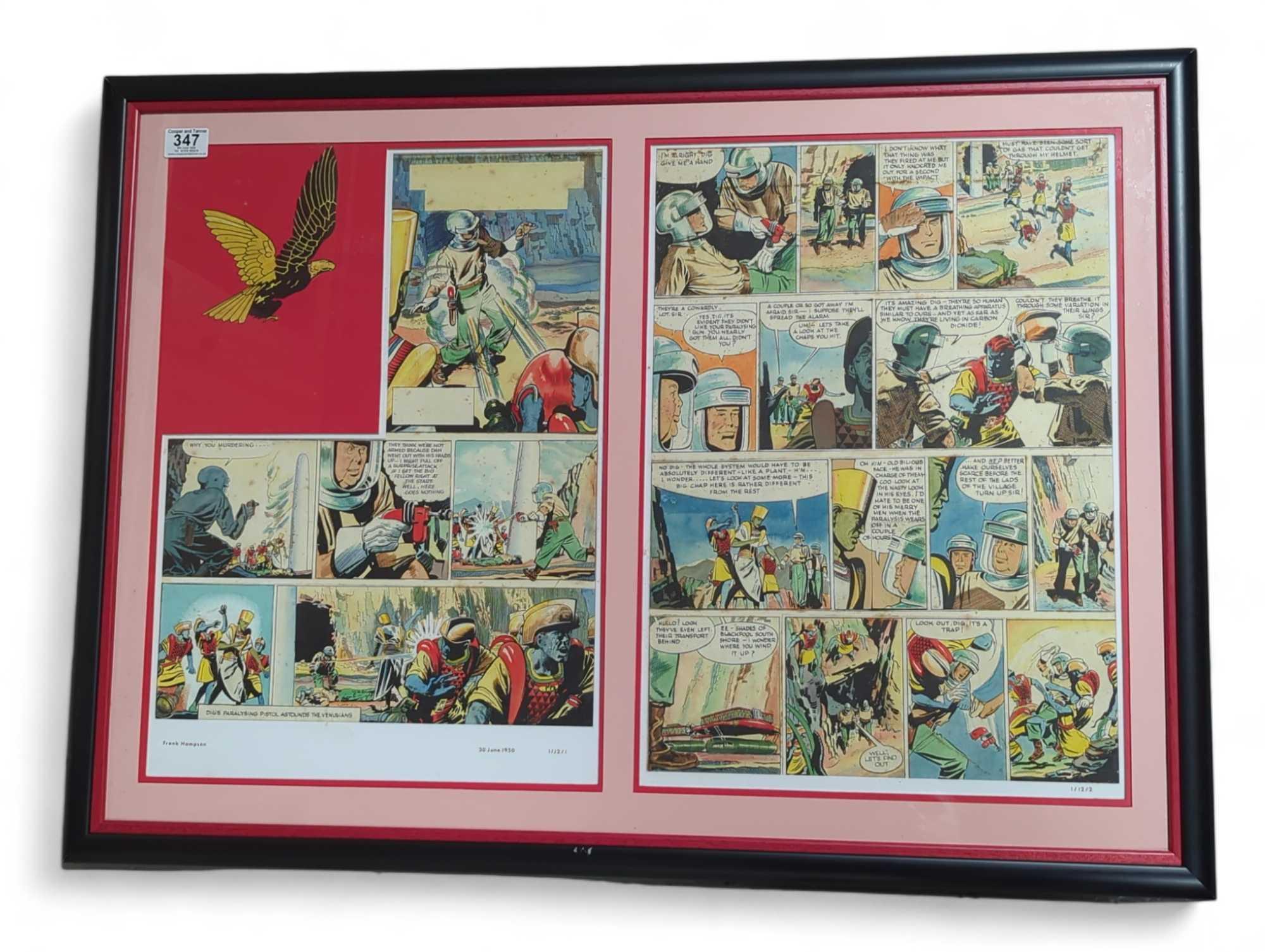 Early “Dan Dare” from Eagle by Frank Hampson goes under the hammer next ...