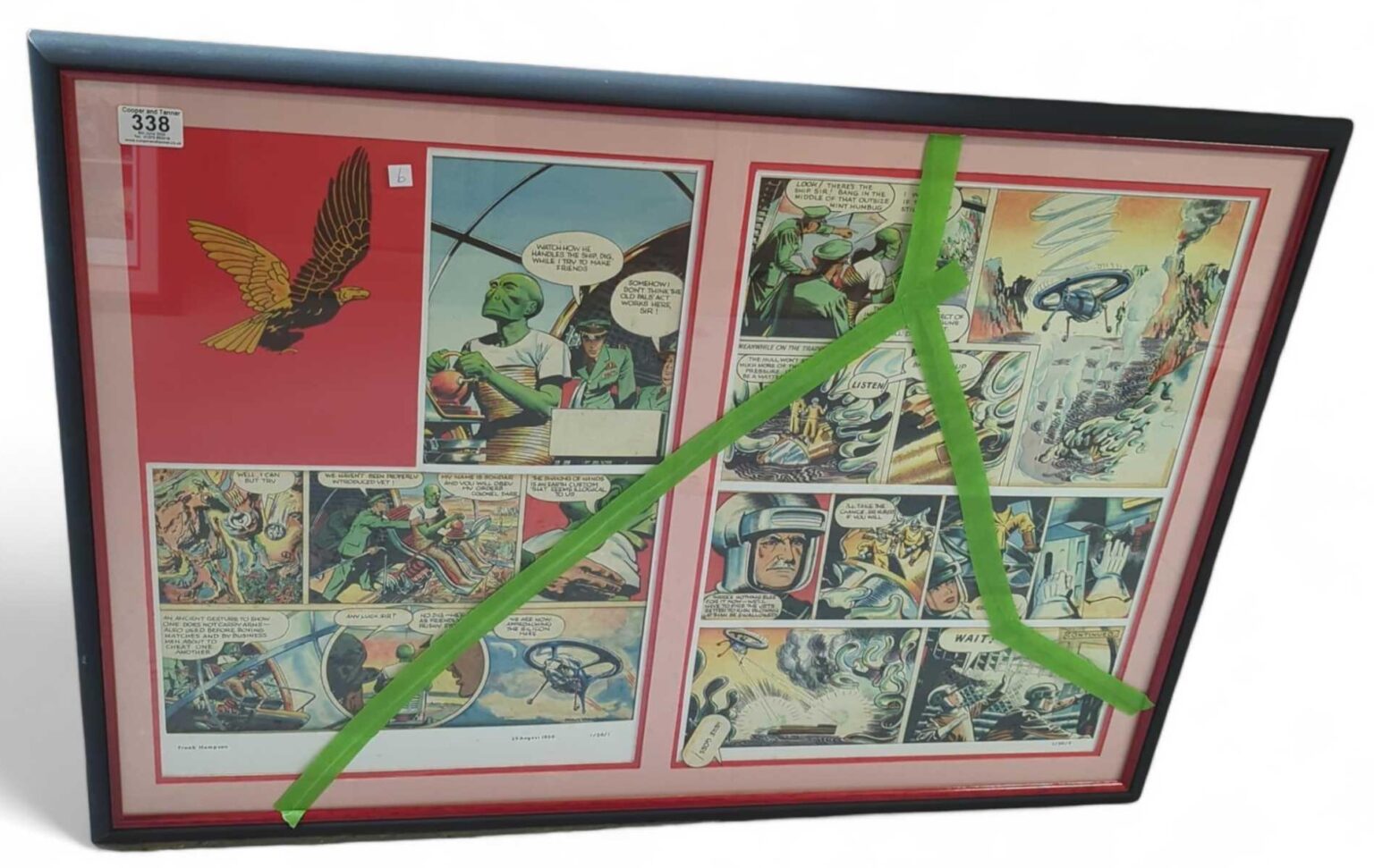 Early “Dan Dare” from Eagle by Frank Hampson goes under the hammer next ...