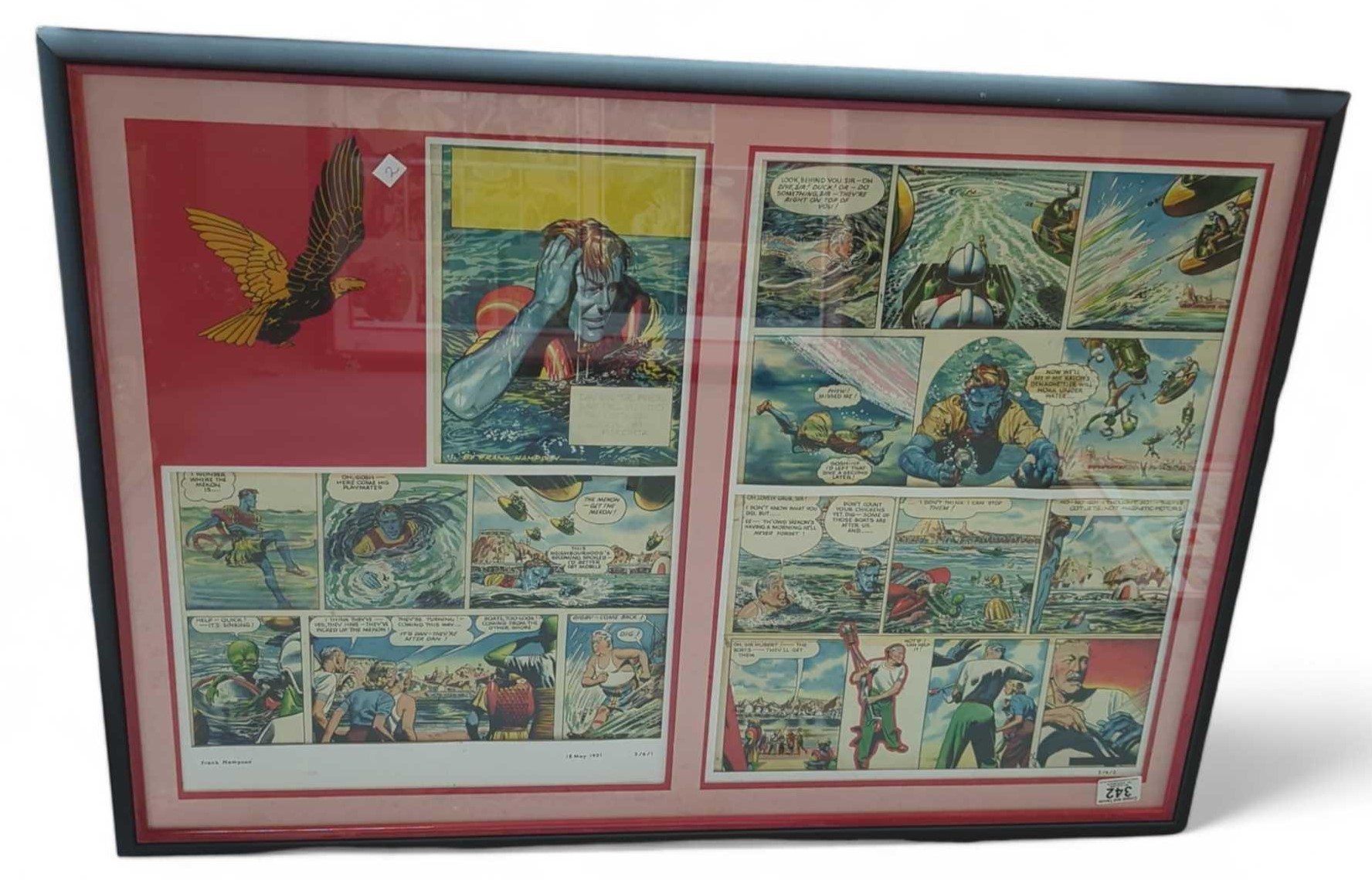 Early “Dan Dare” from Eagle by Frank Hampson goes under the hammer next ...