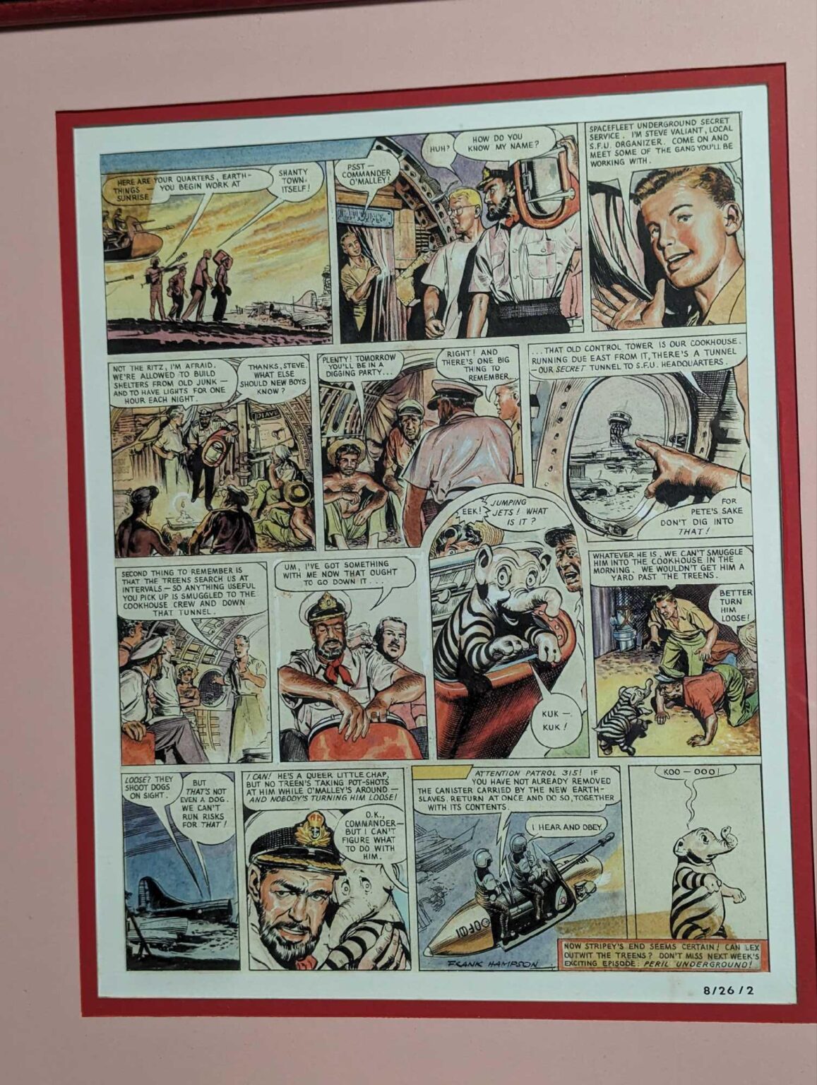 Early “Dan Dare” from Eagle by Frank Hampson goes under the hammer next ...