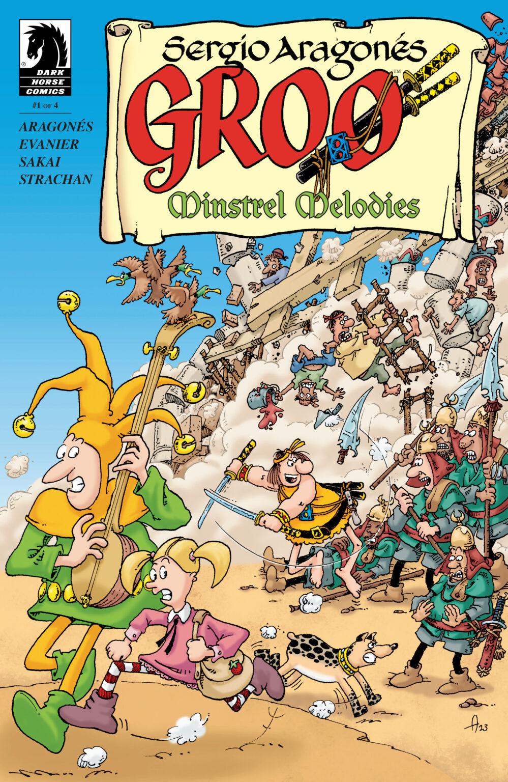New Groo on the brew, coming in September from Dark Horse ...