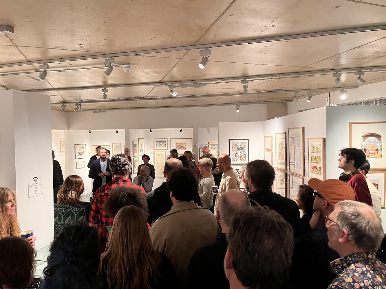 In Pictures “Heroes” exhibition at the Cartoon Museum – Opening Night ...