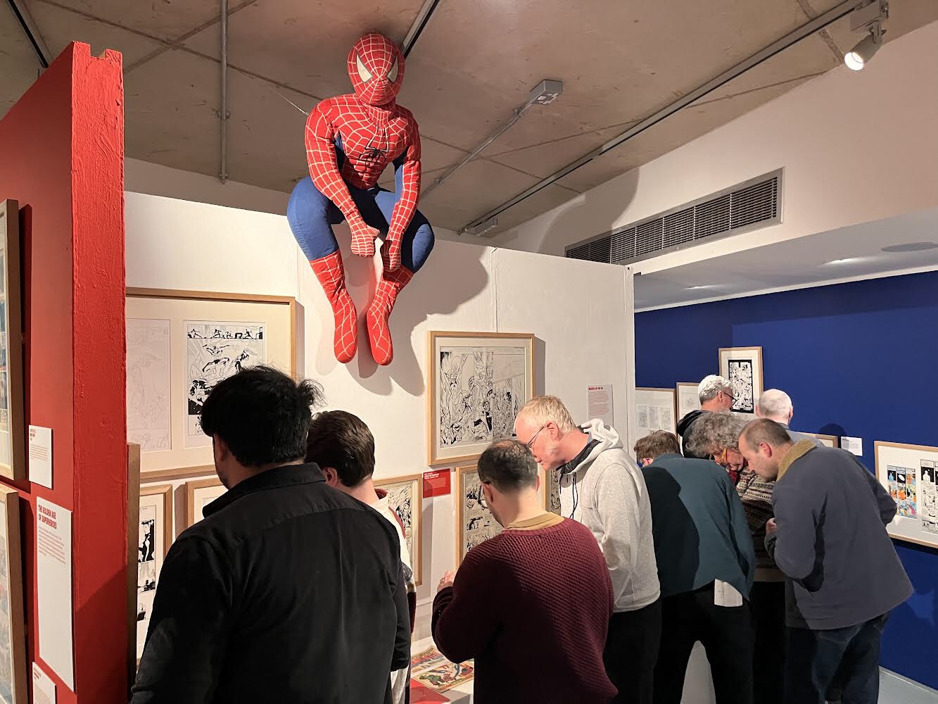 In Pictures “Heroes” exhibition at the Cartoon Museum – Opening Night ...