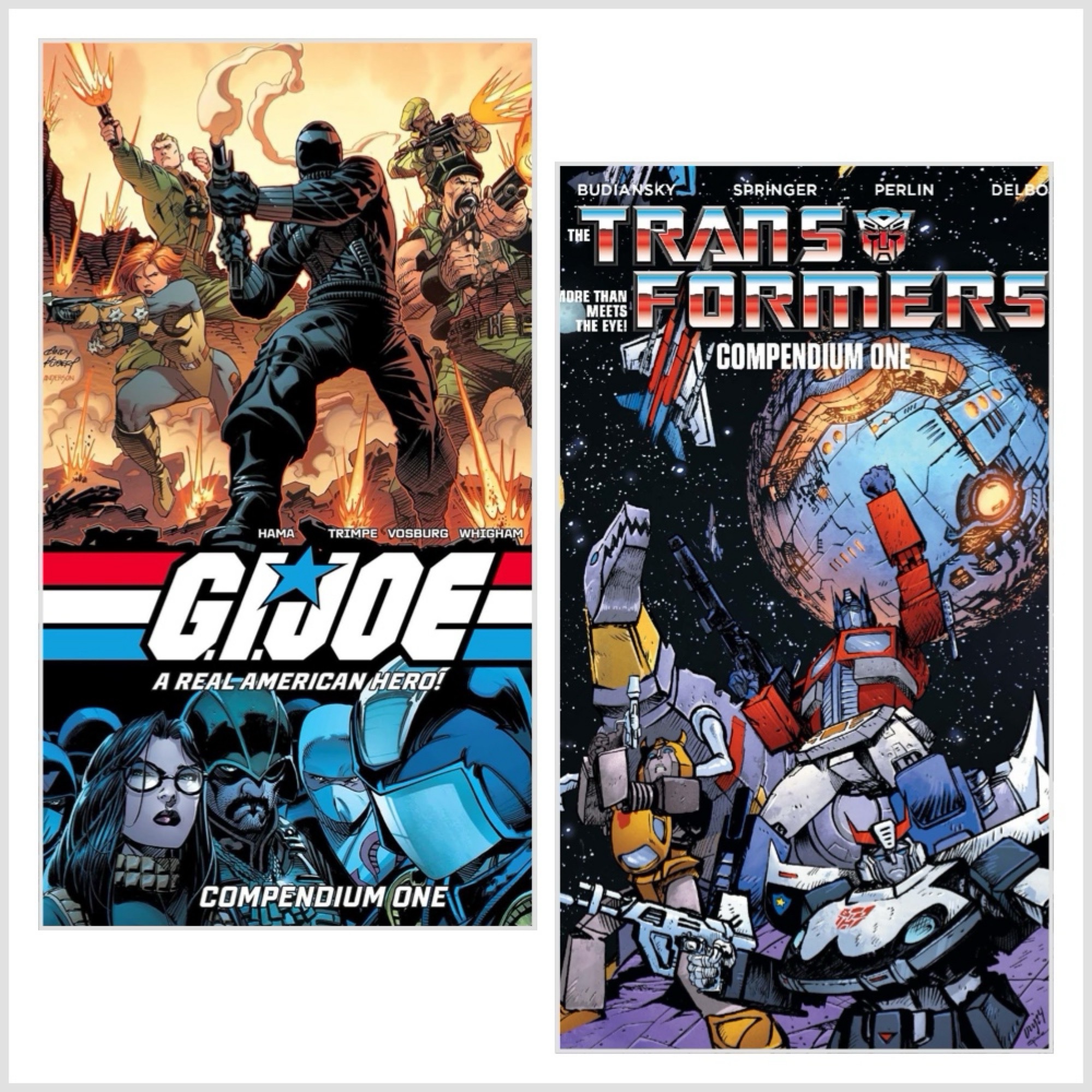 Skybound, Image announce celebratory G.I. Joe, Transformers Marvel Compendium Collections ...