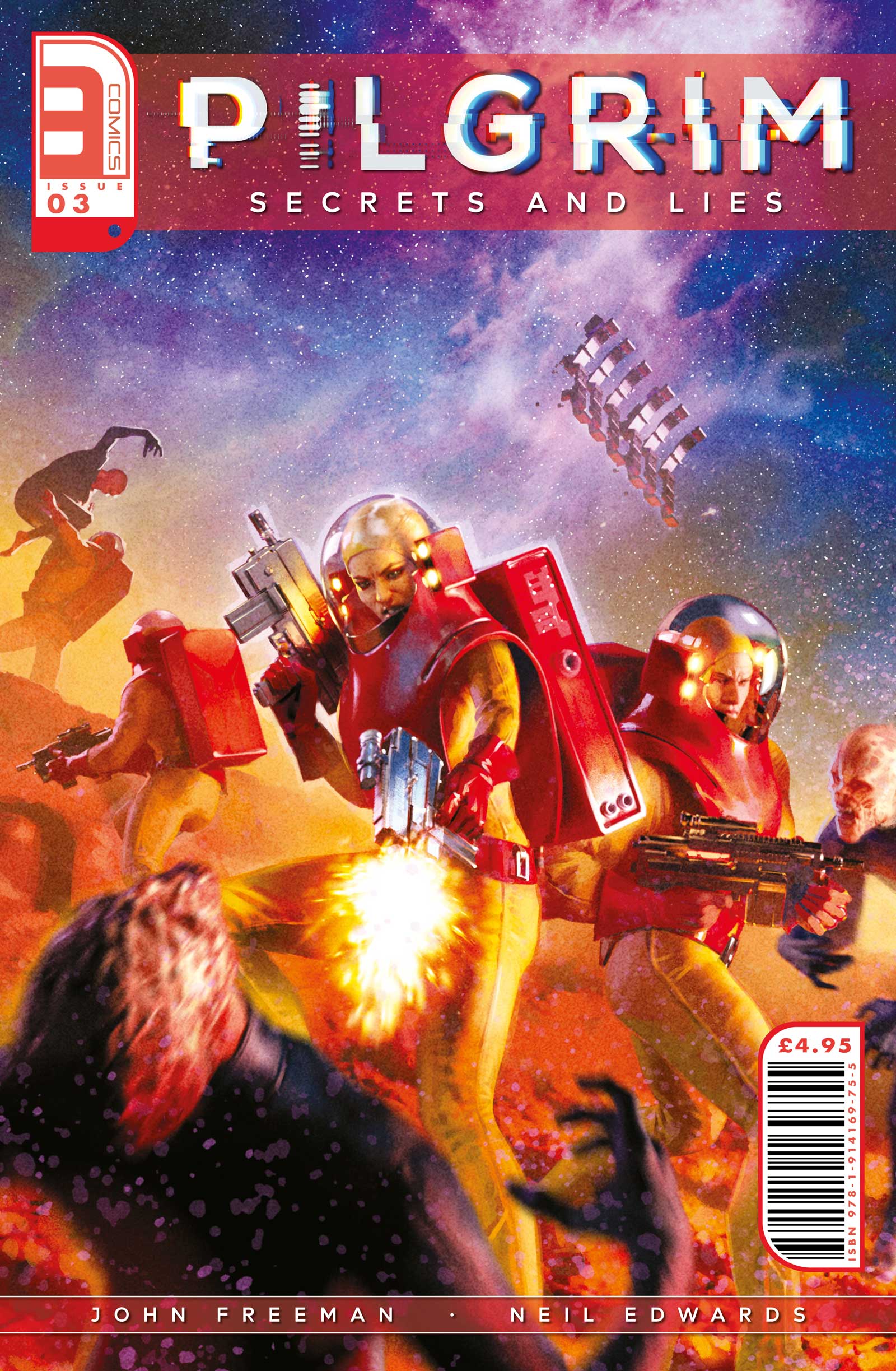 Pilgrim – Secrets and Lies #3 Cover Reveal – downthetubes.net