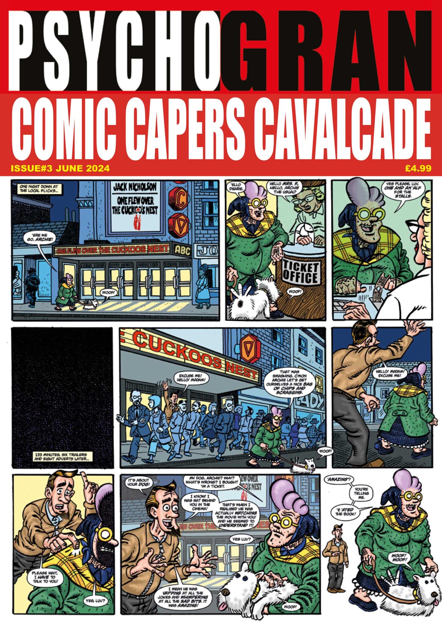 In Review: Psycho Gran Comic Capers Cavalcade by David Leach ...