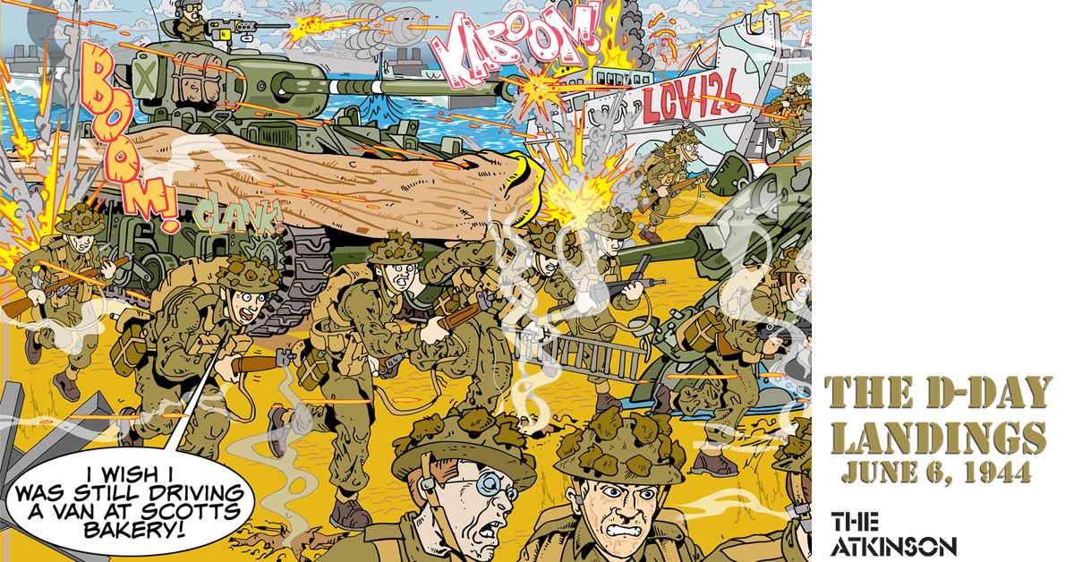 Southport’s Atkinson gallery mark’s D-Day with comic-styled exhibit by ...