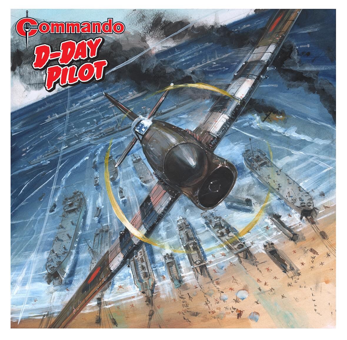 New D-Day Commando comics crackle with firepower to mark 80th ...