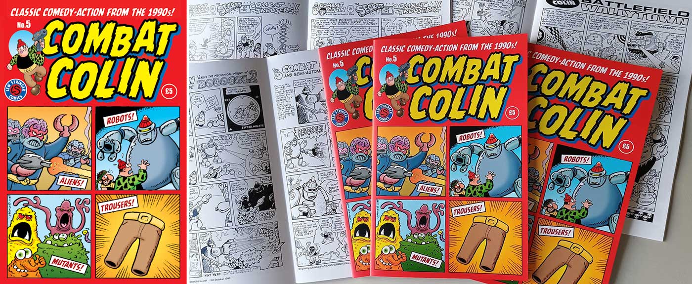 Coming Soon: Combat Colin #5, by Lew Stringer – downthetubes.net
