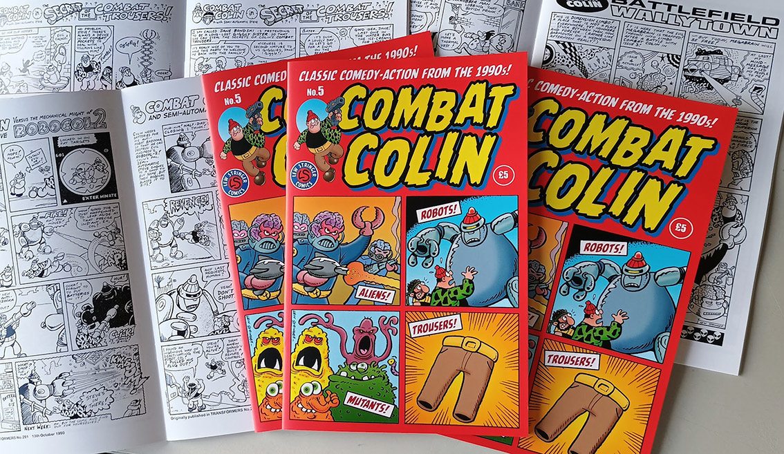 Coming Soon: Combat Colin #5, by Lew Stringer – downthetubes.net