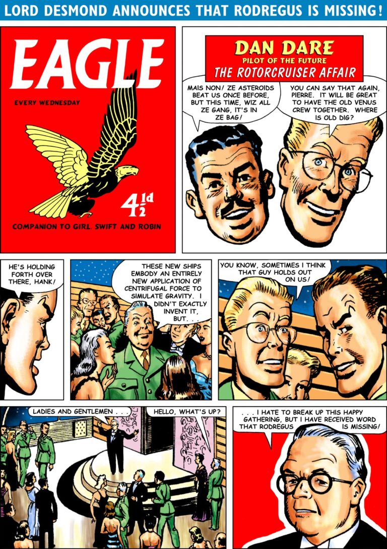 Latest Spaceship Away offers new Dan Dare tales, and more ...