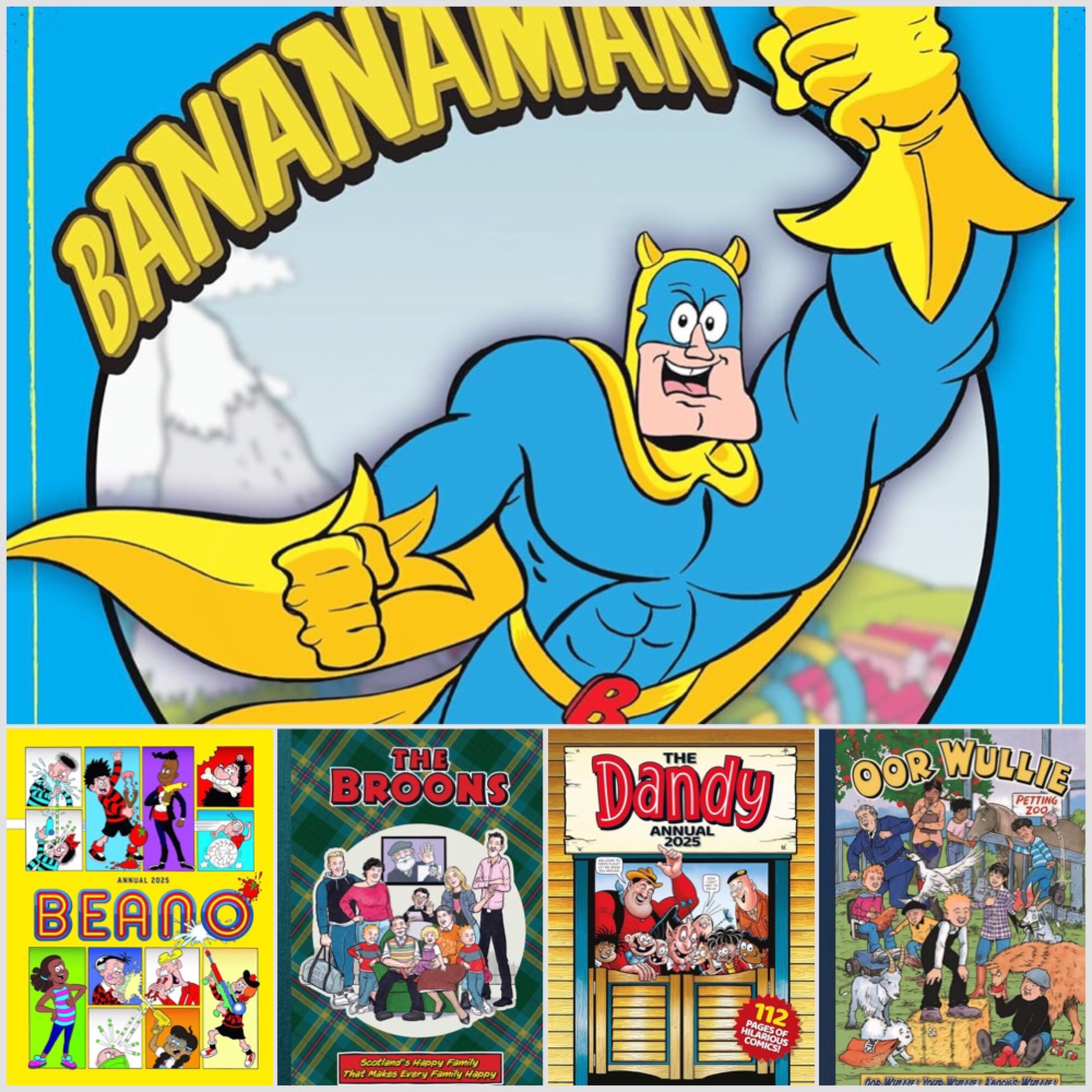 Bananaman, Beano and annual fun galore heading our way – downthetubes.net