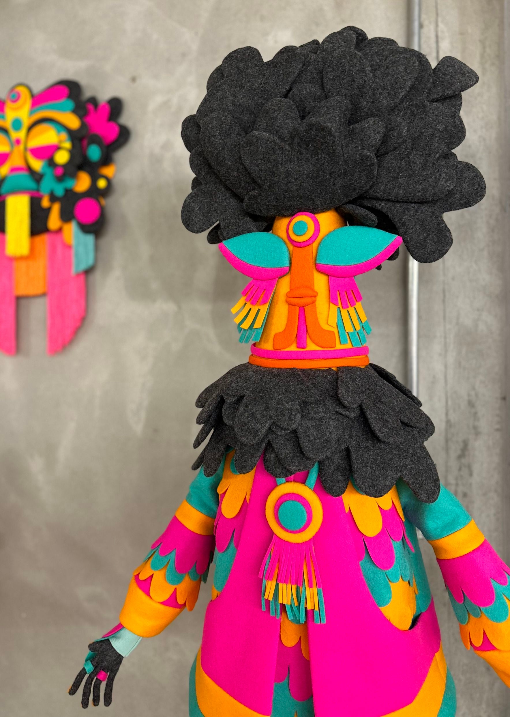 Felt Mistress: Chroma Zoners exhibition extended at ōH Chester Design ...