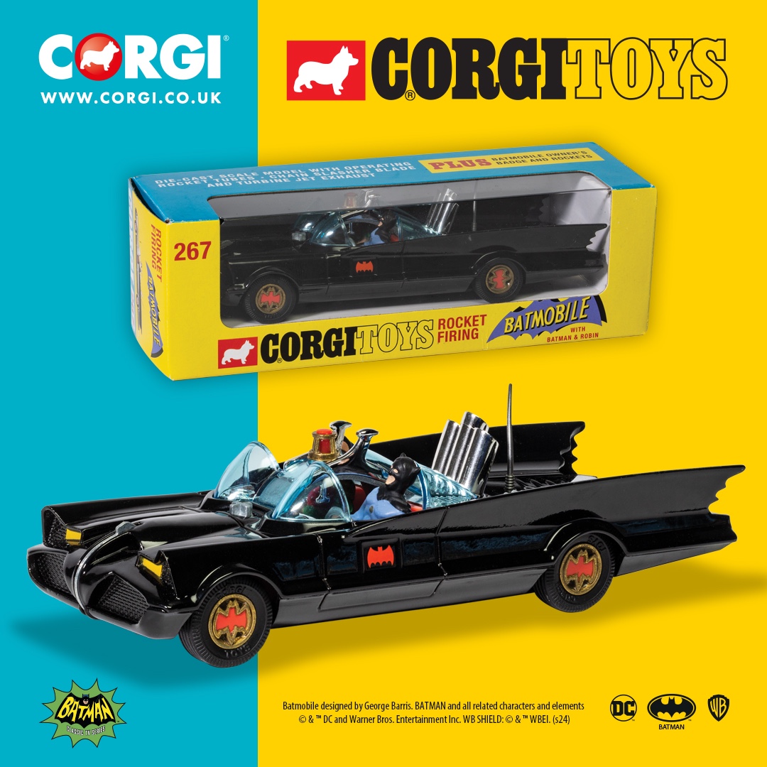 Holy recreations, Batman! The Batmobile is Back… from Corgi, that is ...