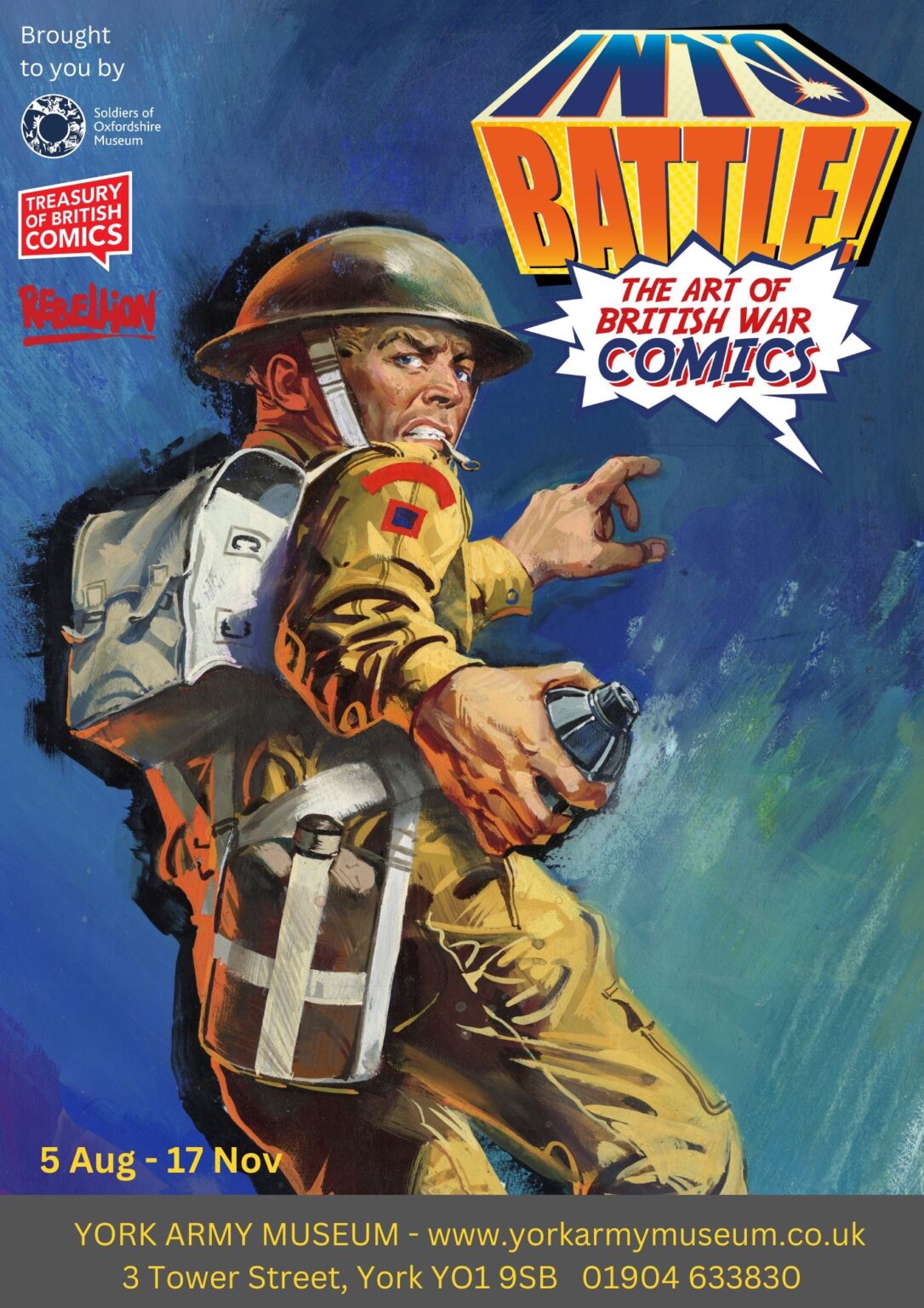 “Into Battle” war comic art exhibition lands to York – downthetubes.net
