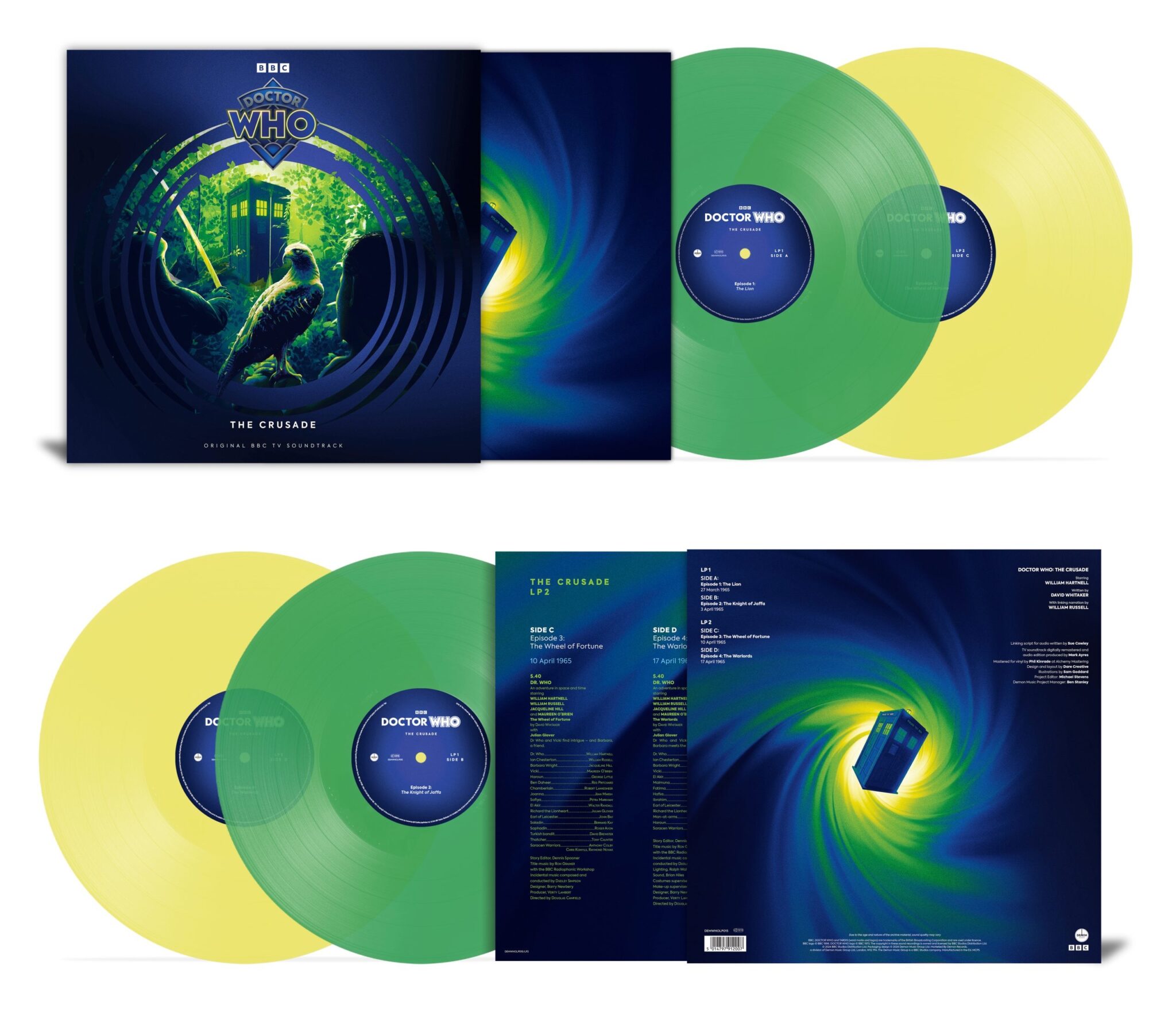 Doctor Who: The Crusade vinyl release incoming – downthetubes.net