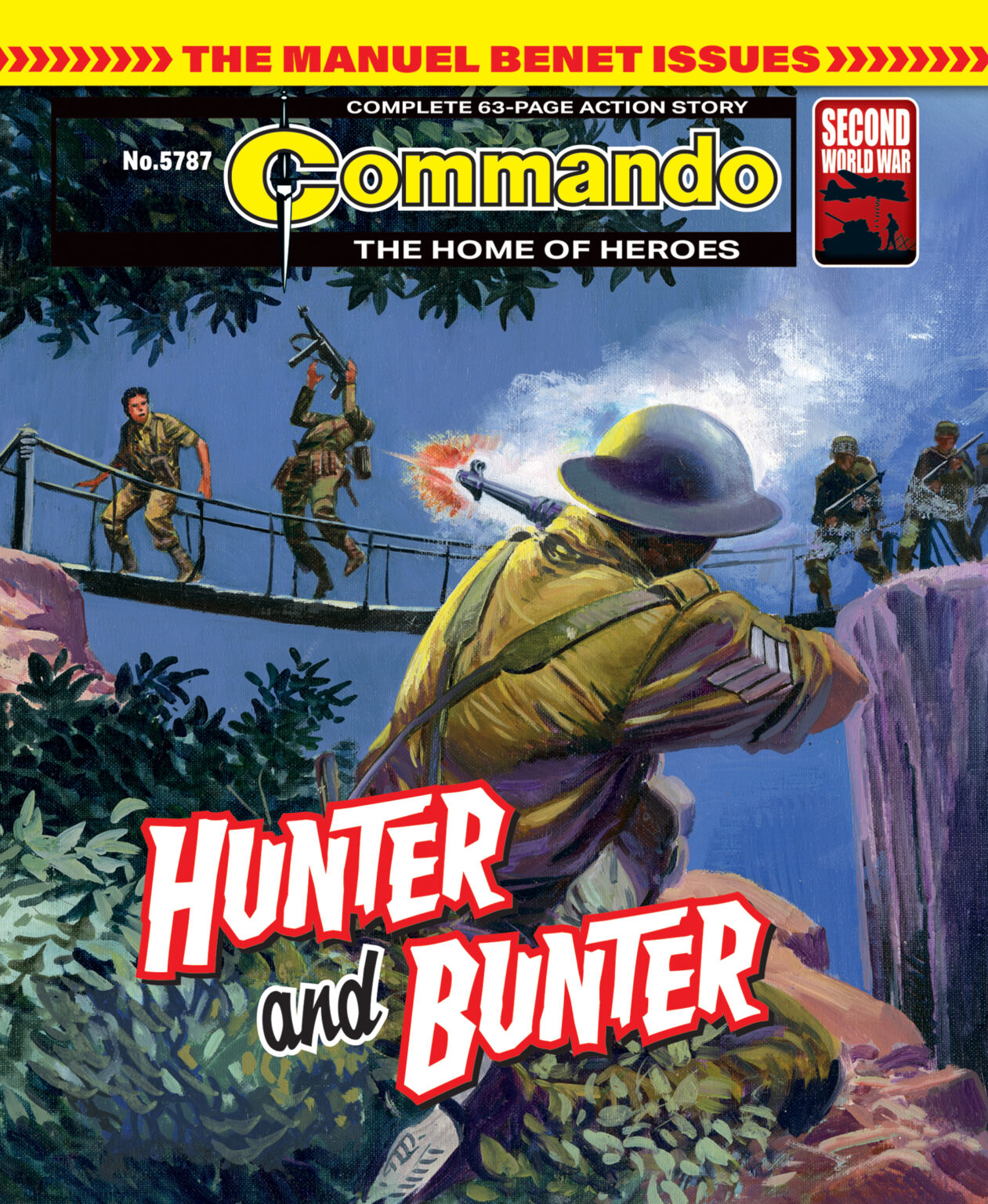Commando Comics to pay tribute to veteran artist Manuel Benet ...