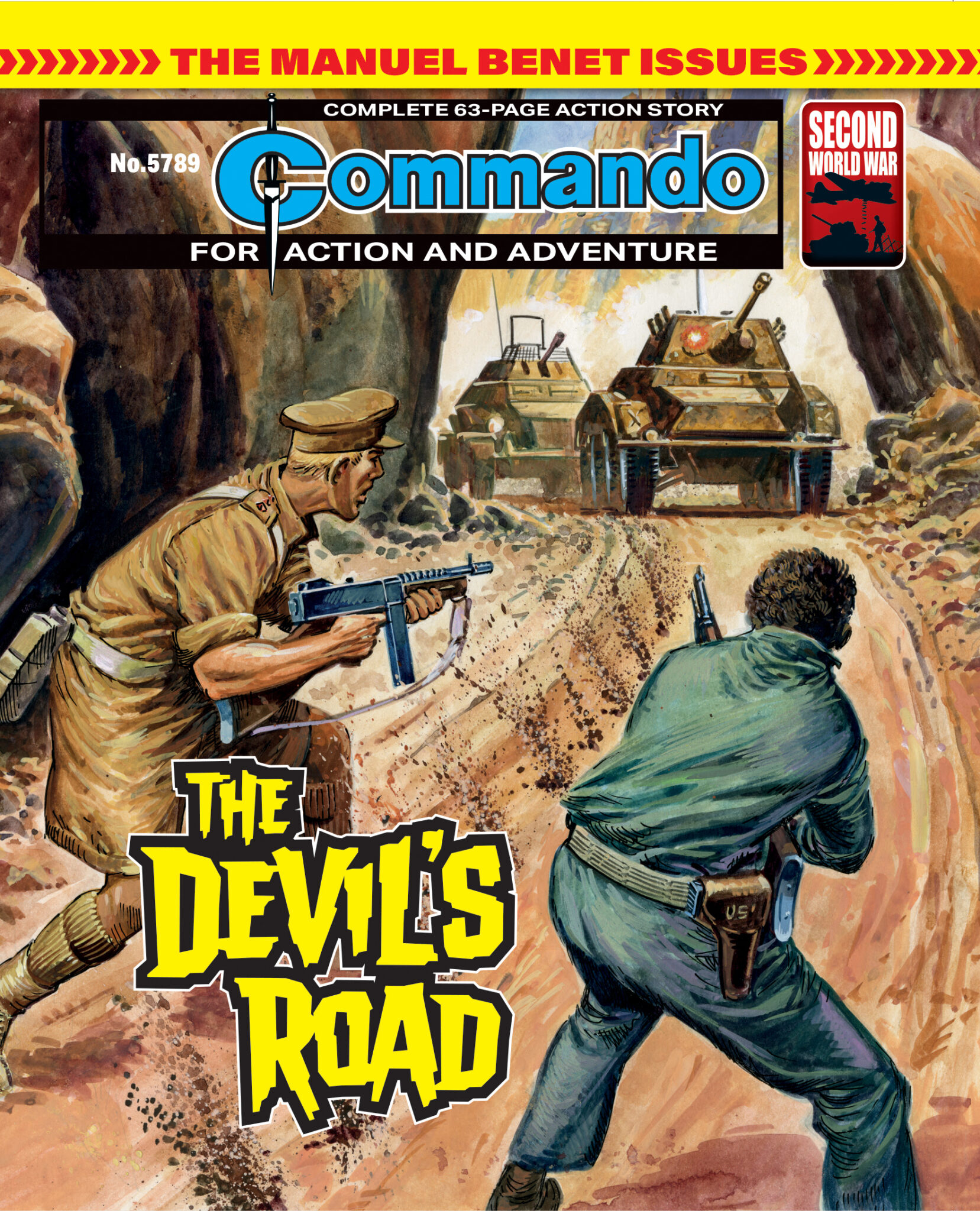 Commando Comics to pay tribute to veteran artist Manuel Benet ...