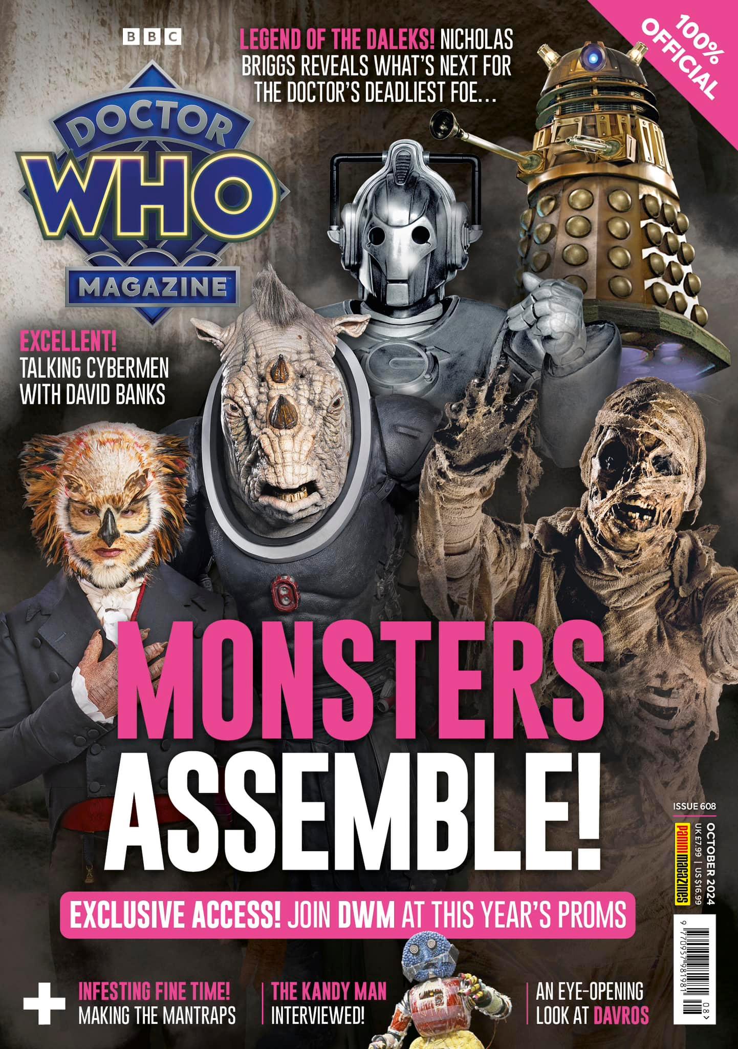 Doctor Who Weekly fun from designer Andy Lambert; new “Monsters ...