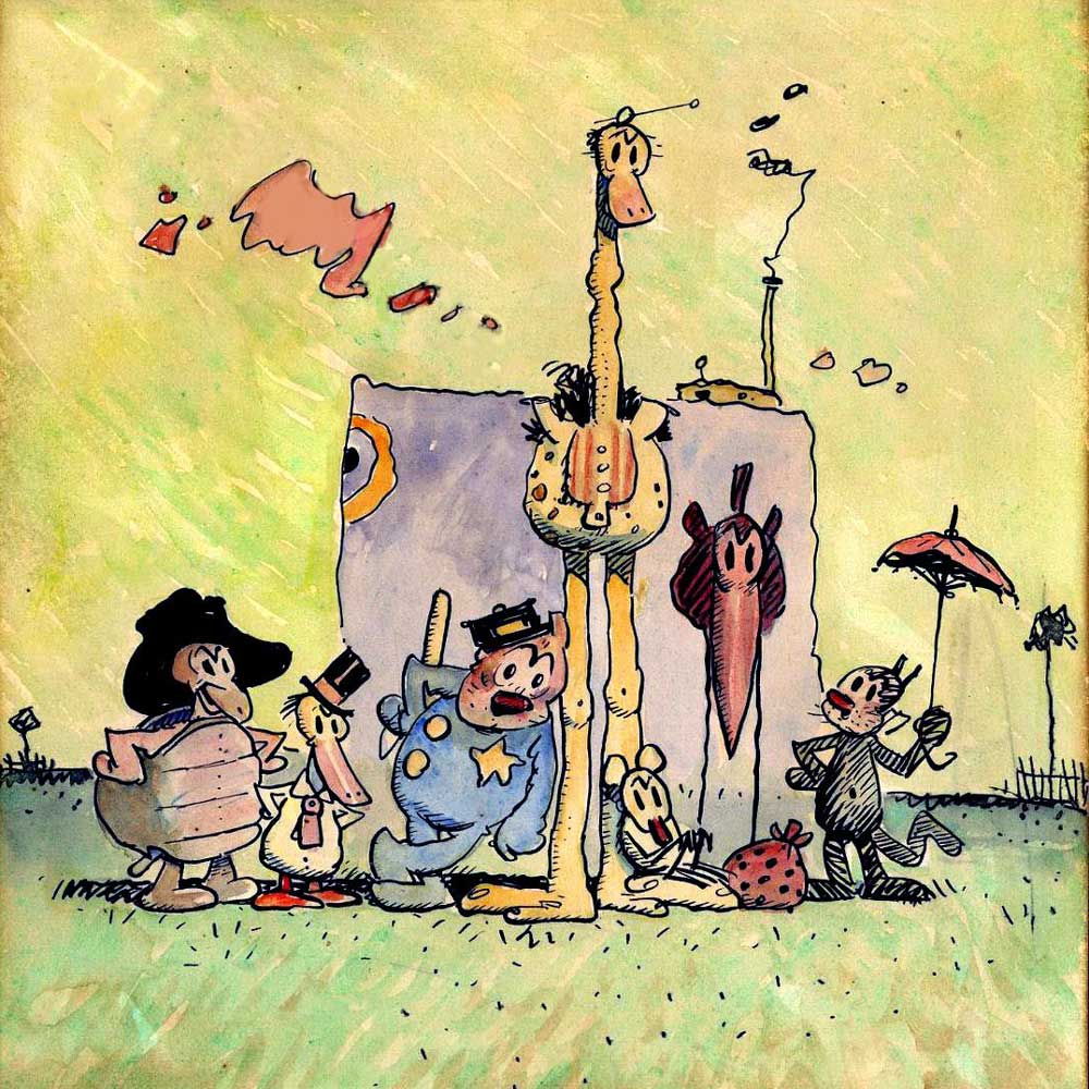 Krazy Kat Family Portrait hits the market (but not with a brick ...