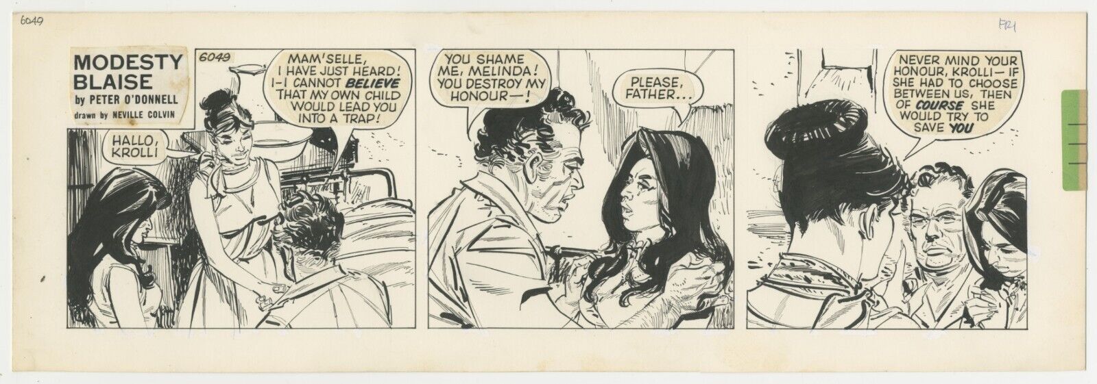 Neville Colvin Modesty Blaise strips on offer from Carol Day Books ...