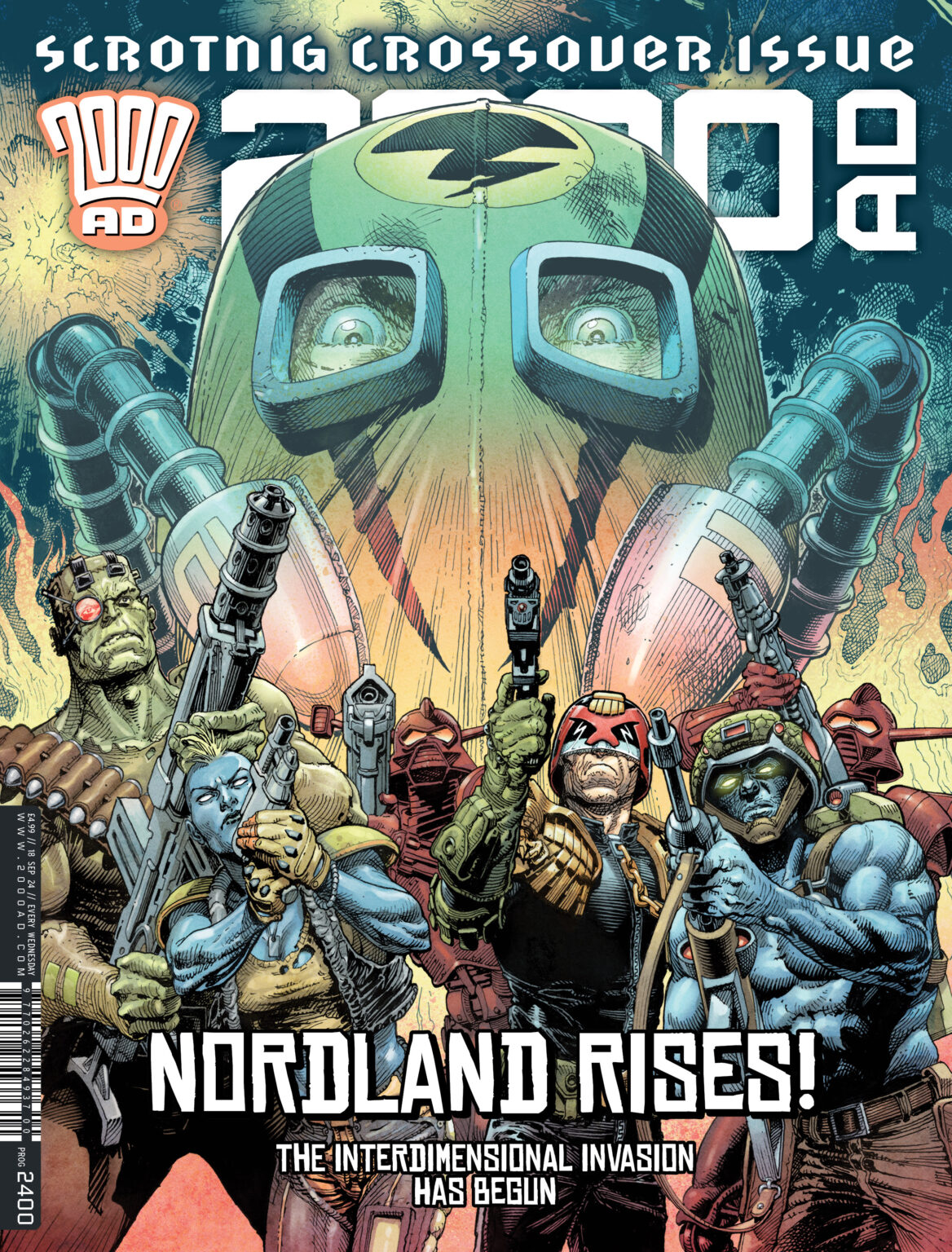 Latest 2000AD, Judge Dredd Megazine crossover event launches today ...
