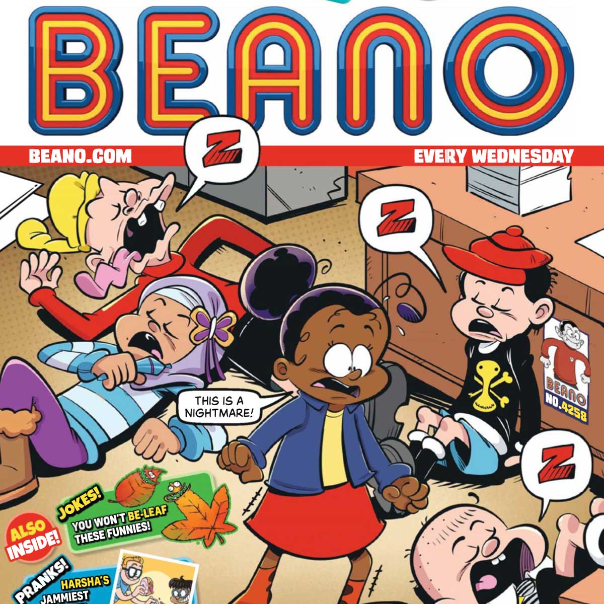 Beat boredom with the new Beano, as “Angel Face Investigates ...