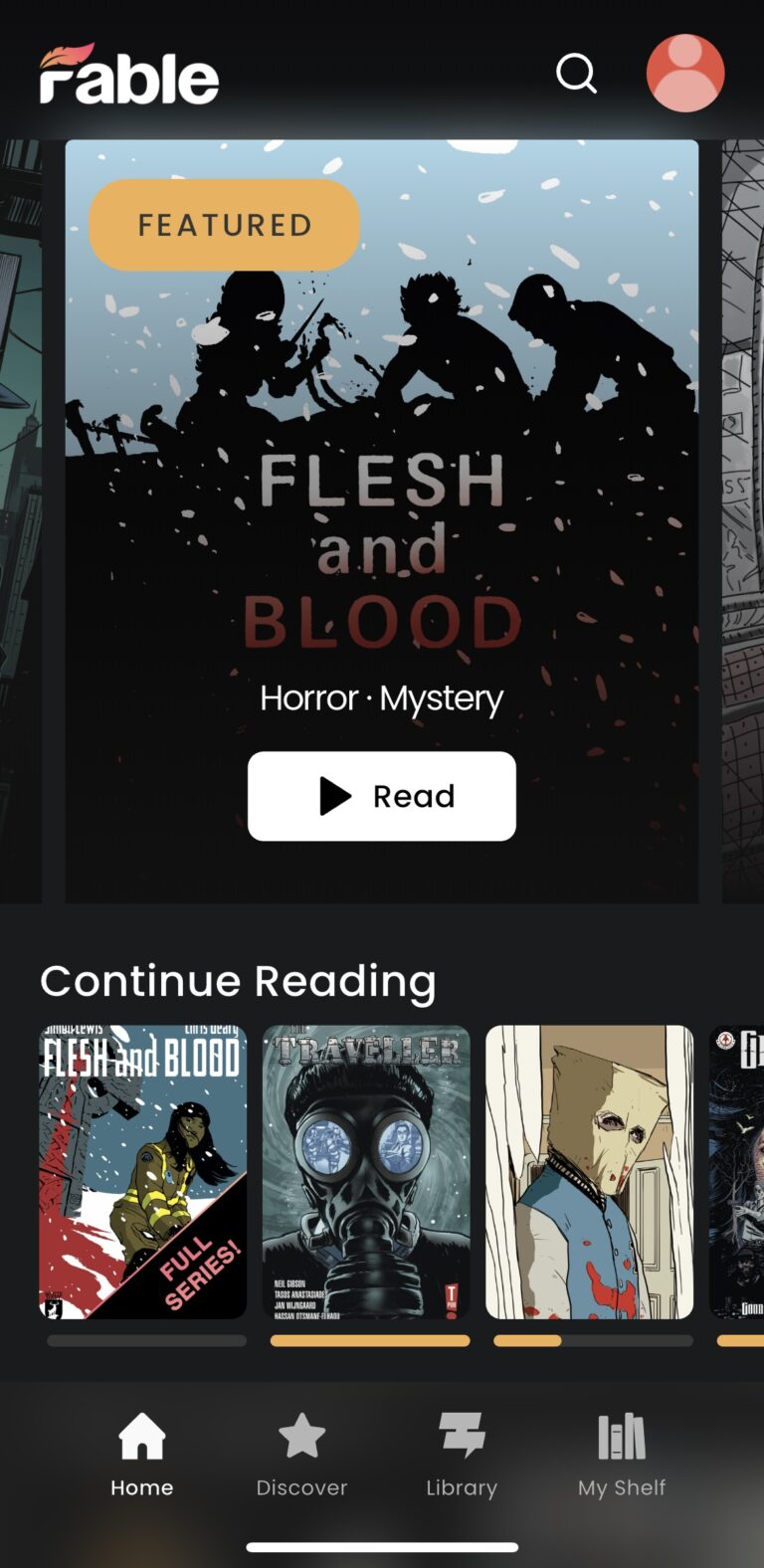 Fable unveils their curated Vertical Comics Platform with “Flesh ...